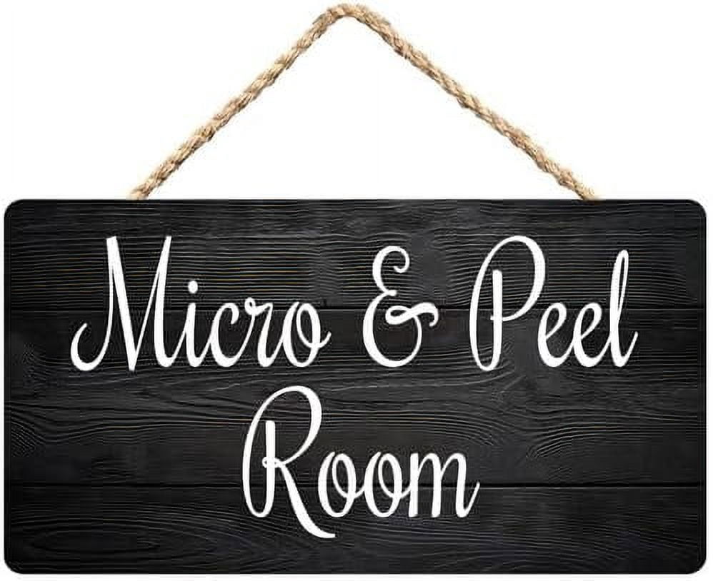 Everyday Business Signs - Micro And Peel Room - Rustic Wood Decor For ...