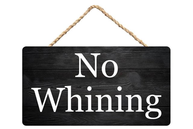 Everyday Business Signs No Whining Wood Decor For Home Wooden Hanging ...