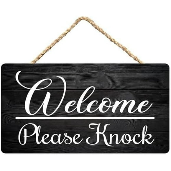 Funny Please Knock Signs