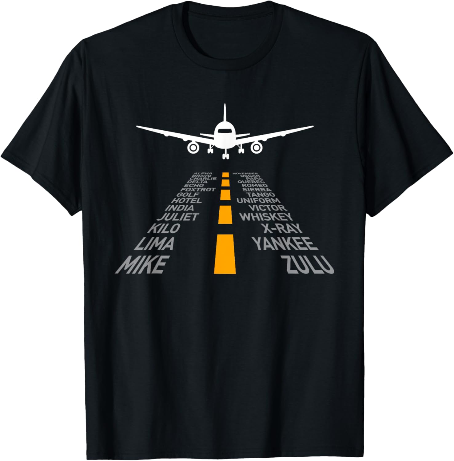 Everyday Cotton Comfort - Airplane Pilot Gifts Airport Runway Phonetic ...