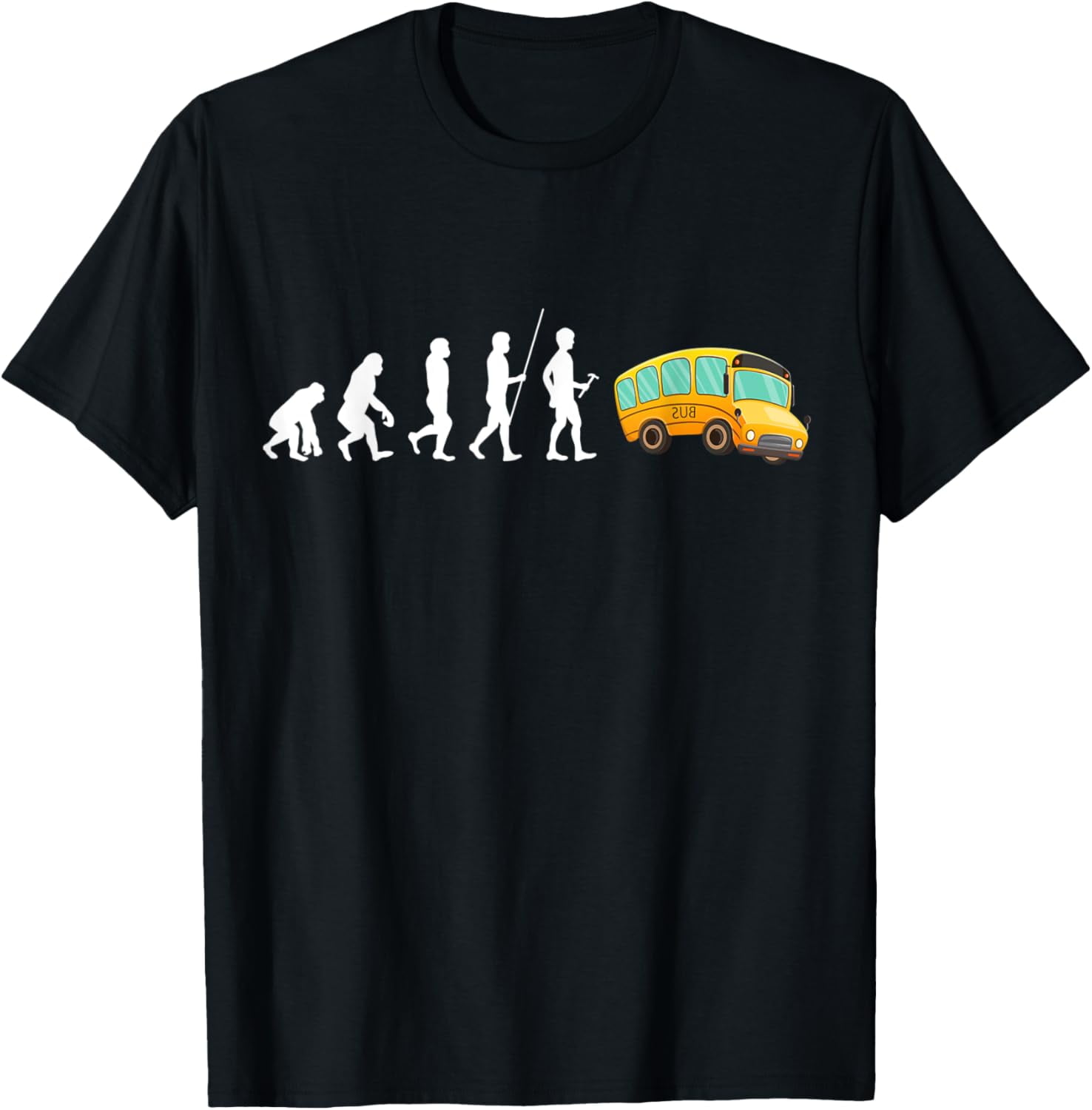 Everyday Cotton Comfort - Bus Transport Stations Busman Vehicle T-Shirt ...