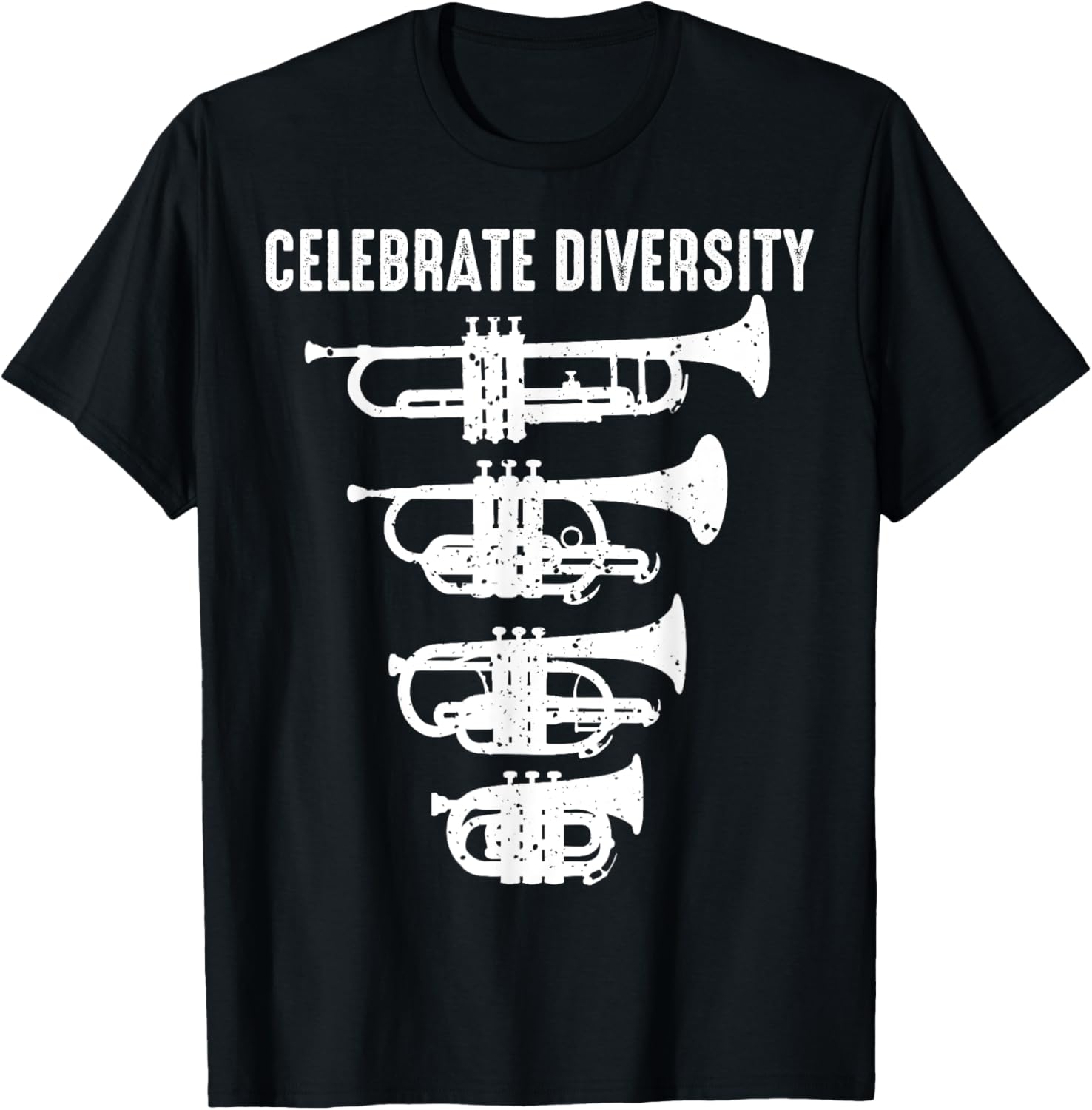 Everyday Cotton Comfort - Cool Celebrate Diversity Trumpet Gift Cute ...