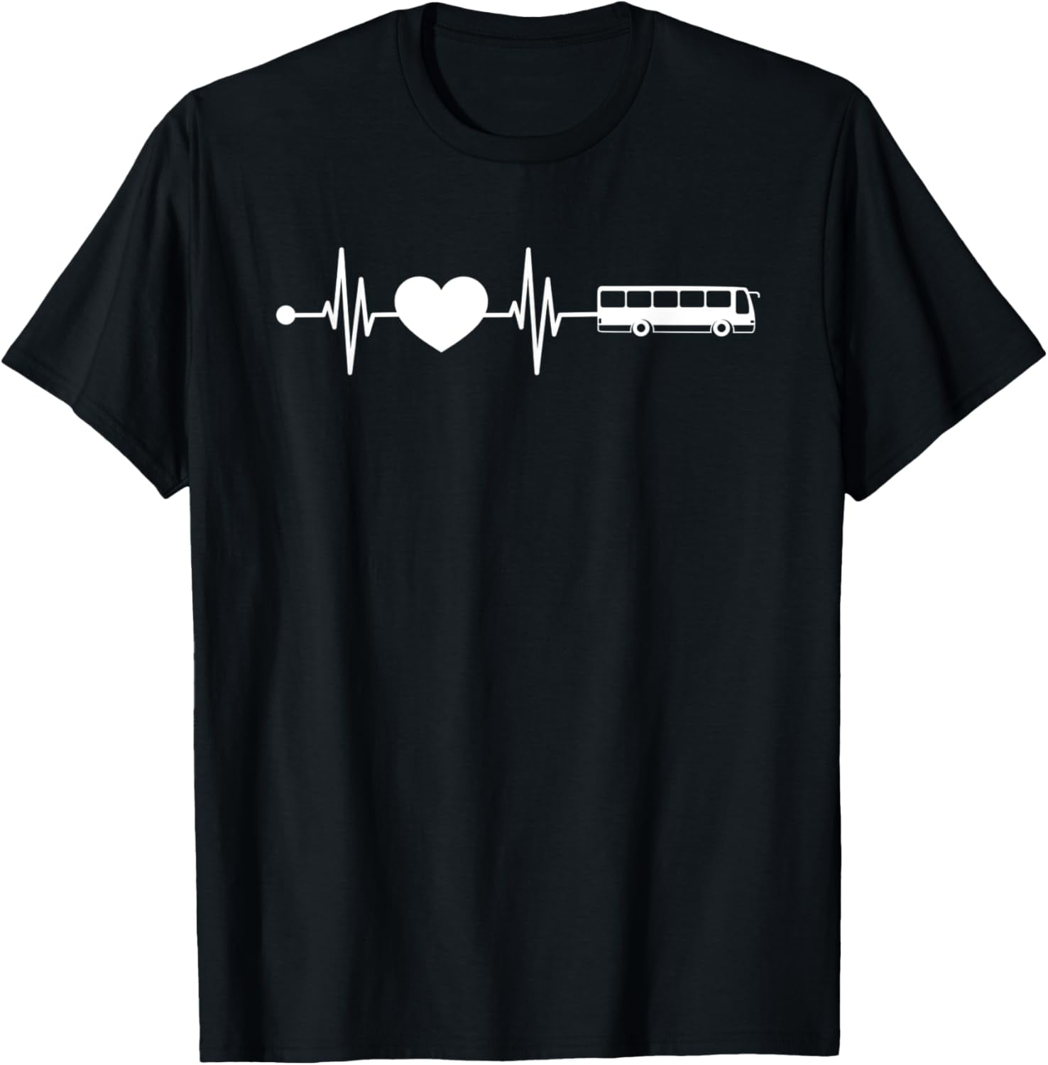 Everyday Cotton Comfort - Heartbeat Bus Driver Public Transport ...