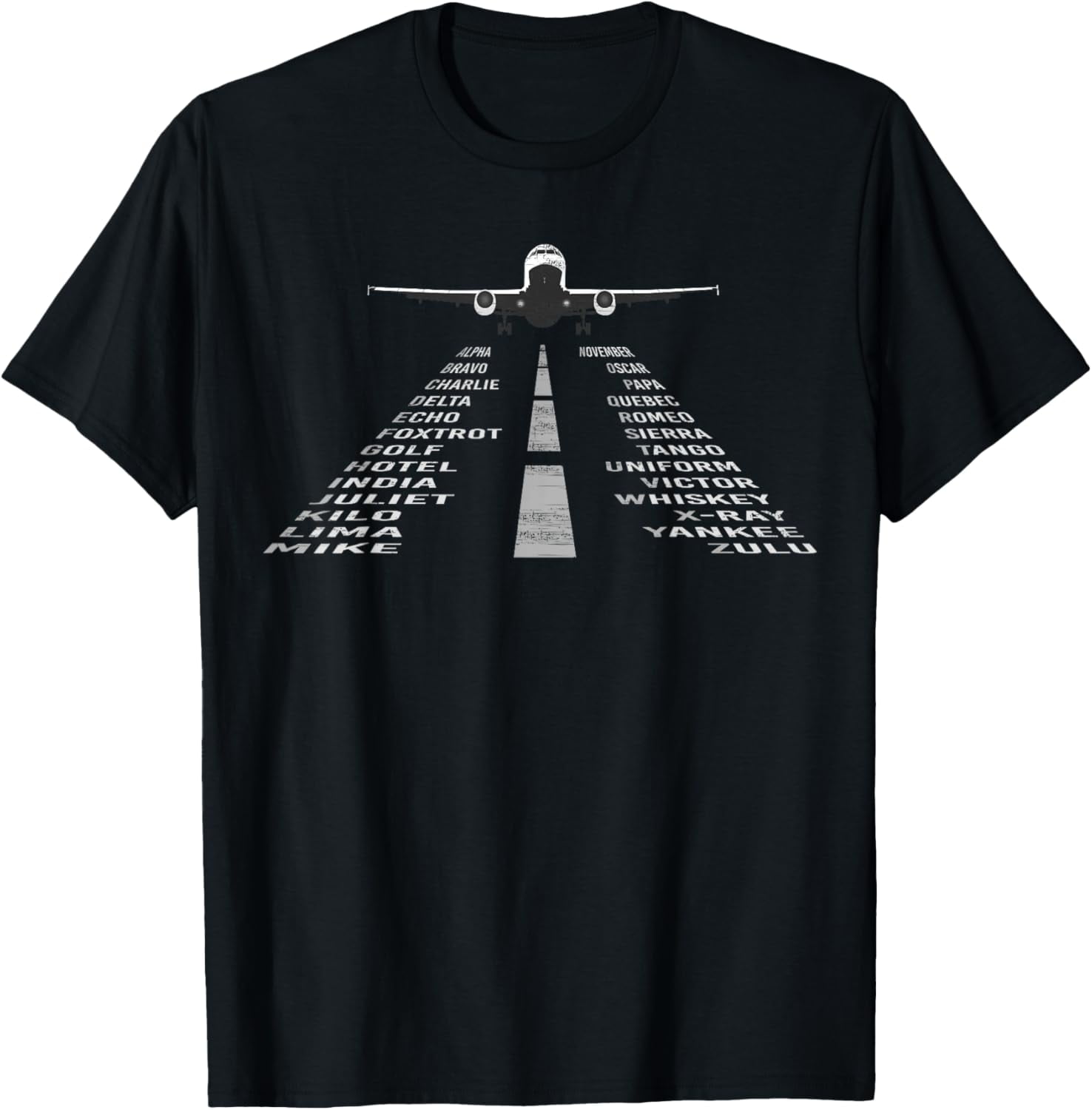 Everyday Cotton Comfort - Pilot Cadet Phonetic Alphabet T-Shirt ...