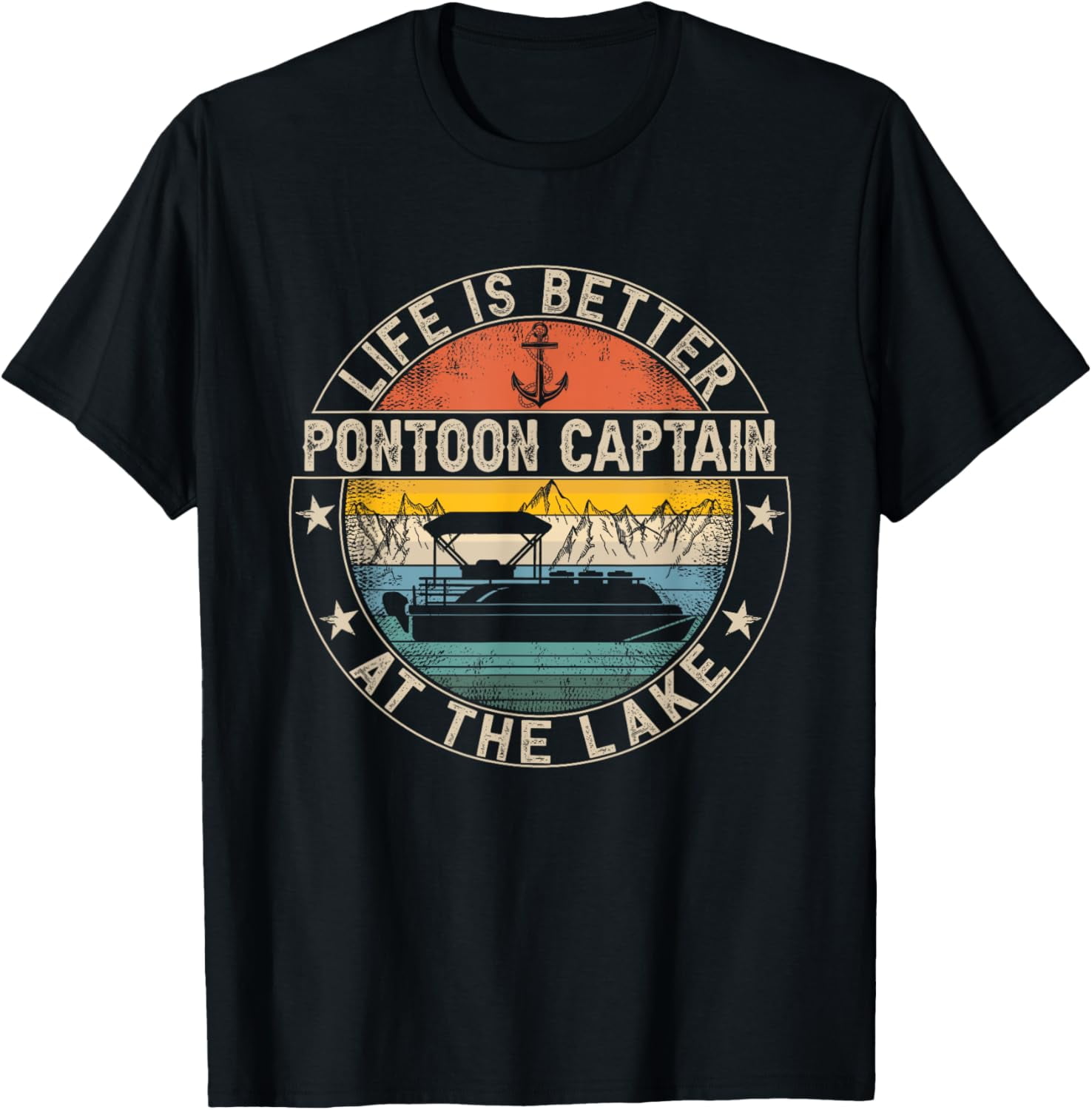 Everyday Cotton Comfort - Pontoon Captain Life Is Better At The Lake T ...