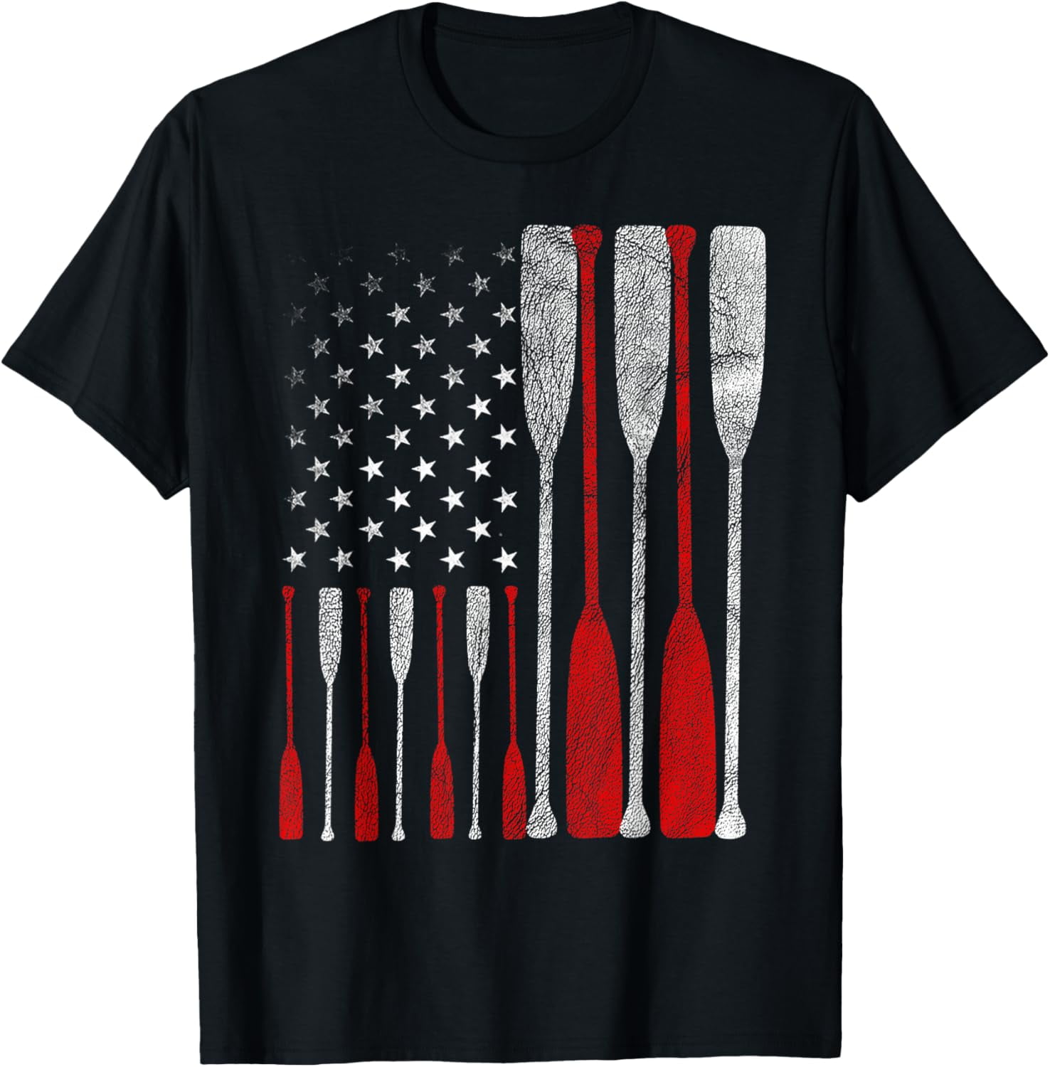 Everyday Cotton Comfort - Rowing Oar Tee T-Shirt - Walmart.com