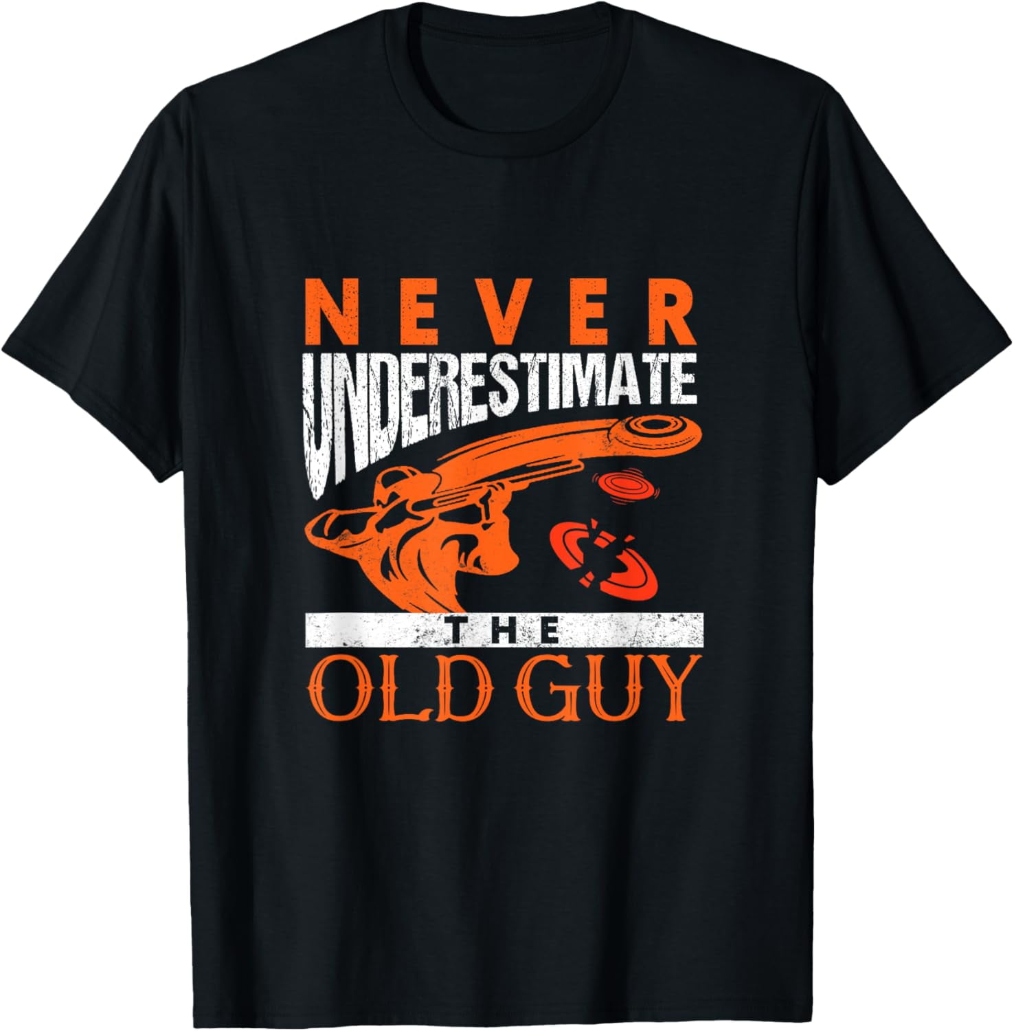 Everyday Cotton Comfort - Skeet Shooting Never Underestimate The Old Guy Trap Shooters T-Shirt ...