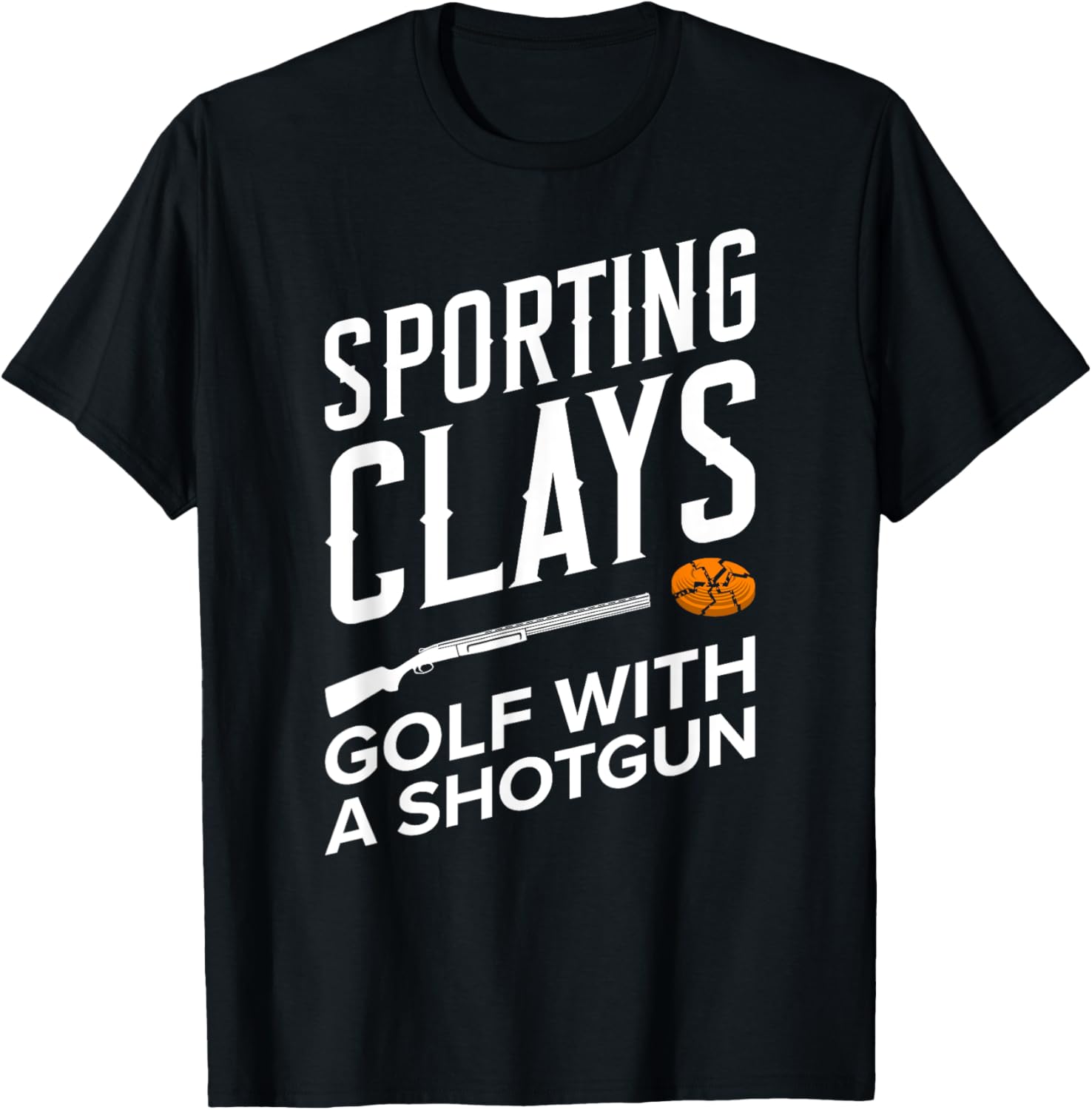 Everyday Cotton Comfort - Skeet Shooting T-Shirt - Walmart.com