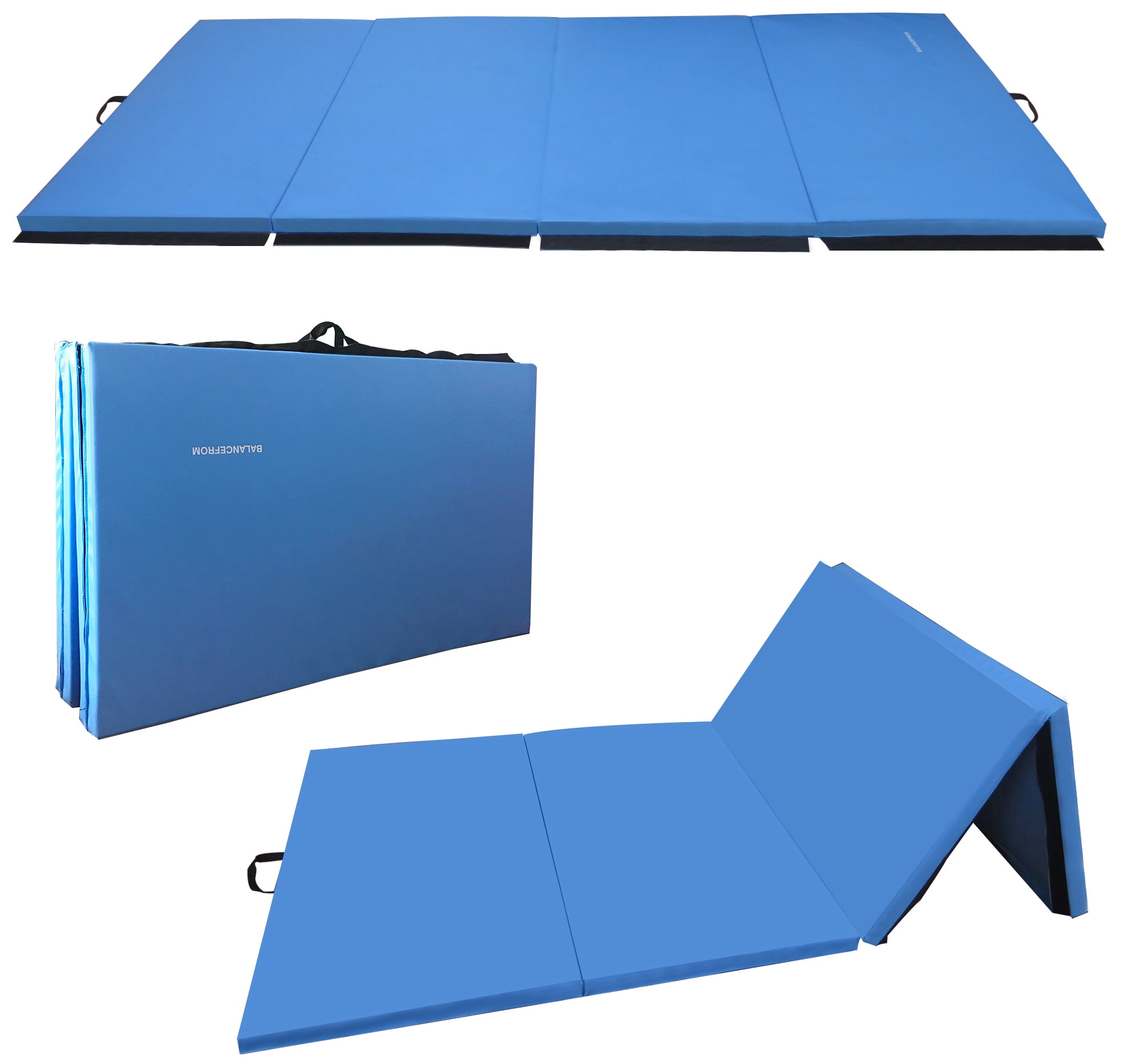 Everyday Essentials 2" Extra Thick 10' x 4' High Density Exercise Mat ...