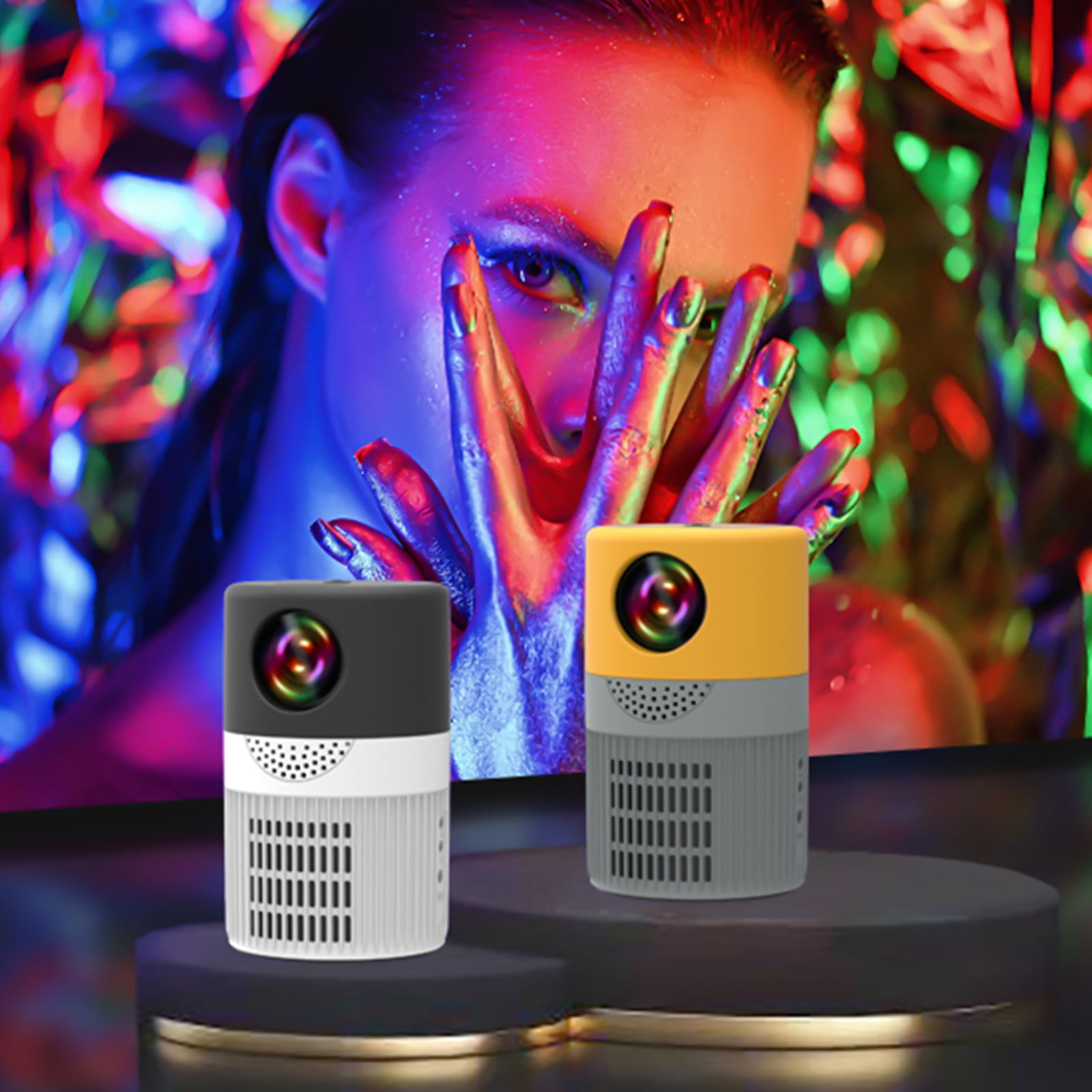 Everyday Essentials,3000 Lumens HD Projector,Home Video Projector with ...