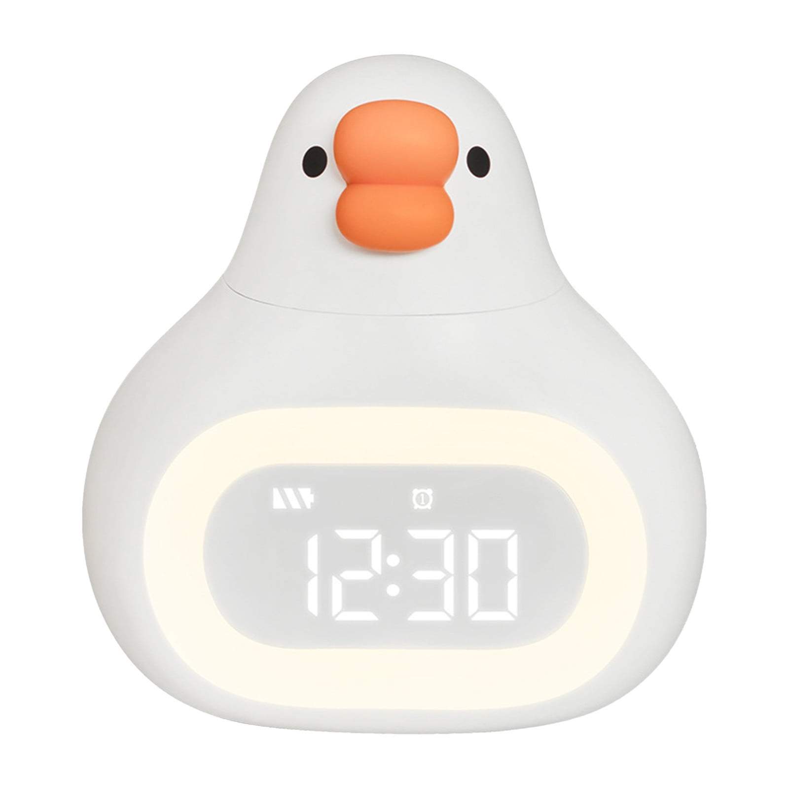 Everyday Essentials,Cute Digital Alarm Clock with Night Light,Student ...
