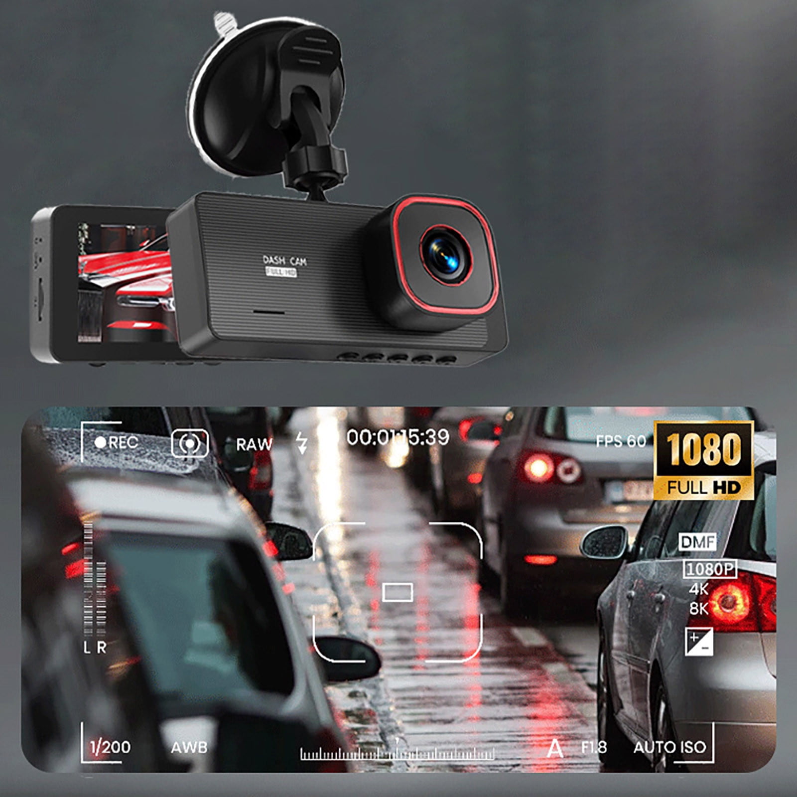 Everyday Essentials,Driving Recorder Android,1080P High-Definition Car ...