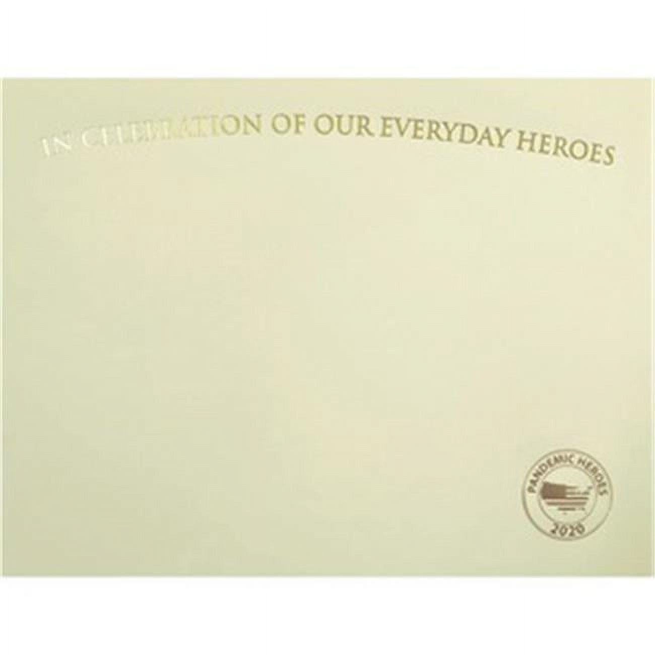 Everyday Hero Appreciation Certificate - Ivory - Pack of 25 - Walmart.com