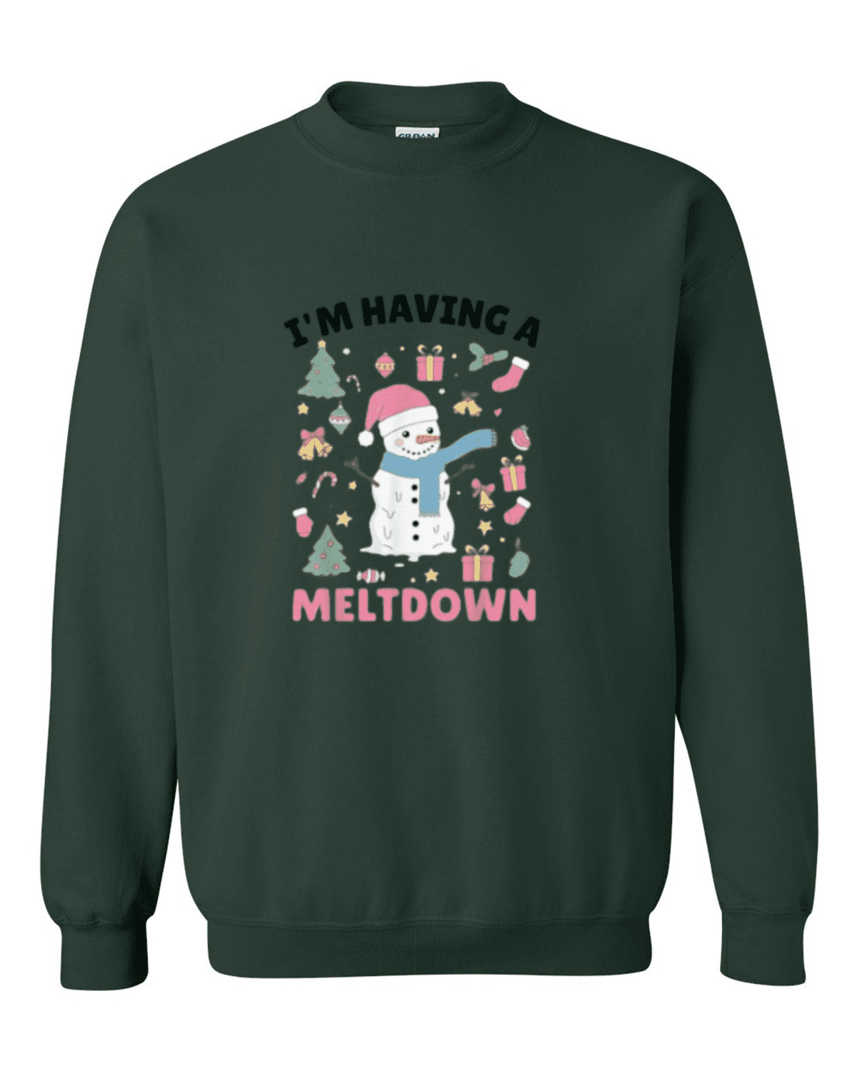 Everyday Humor I'm Having a Meltdown Statement Art Sweatshirt, for men & women, up to size 5XL ...