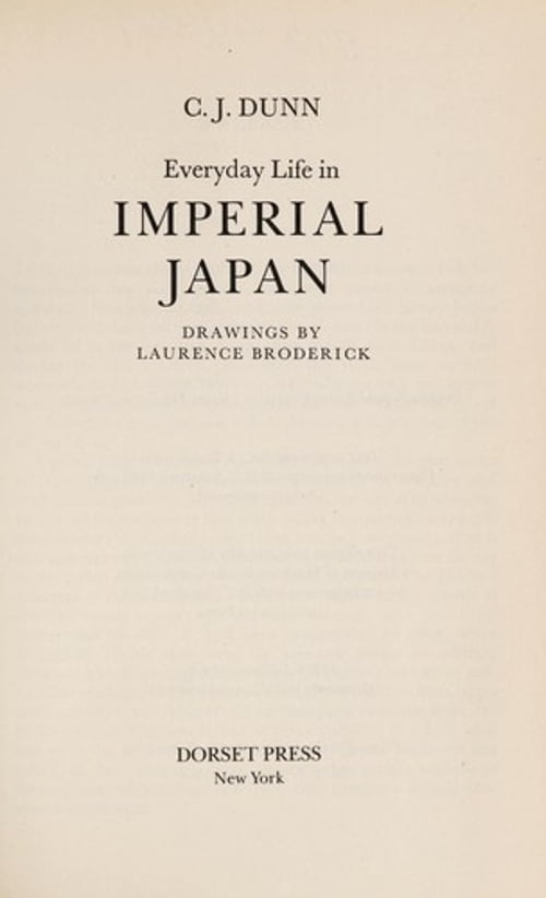 Pre-Owned Everyday Life in Imperial Japan (Hardcover) 0880293527 ...
