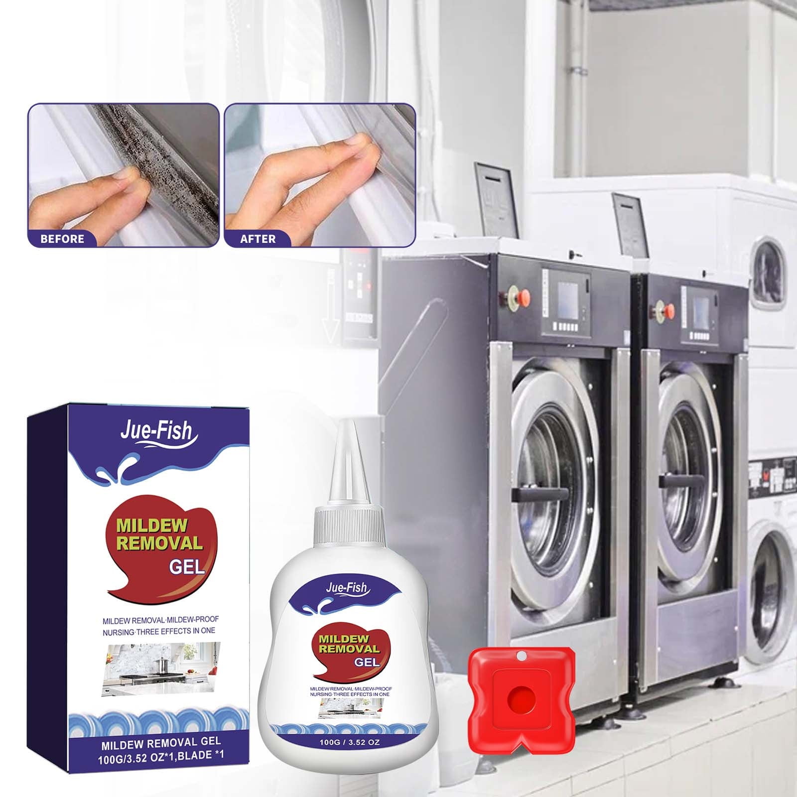 Everyday Low Price! Mildew Remover Gel for Tiles and Pools, 100g Wall ...