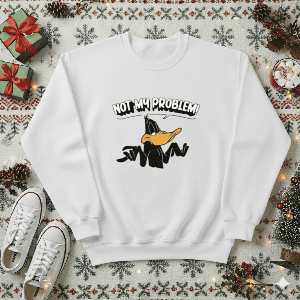 Everyday Mood Not My Problem Meme Funny Workday Sarcastic Quote Art ...