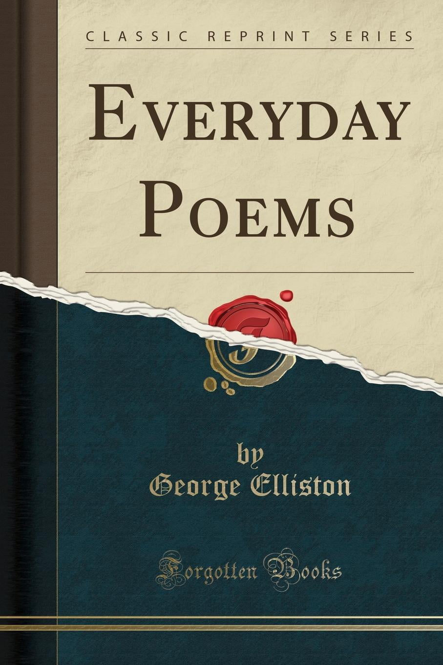 Everyday Poems (Classic Reprint) - Walmart.com