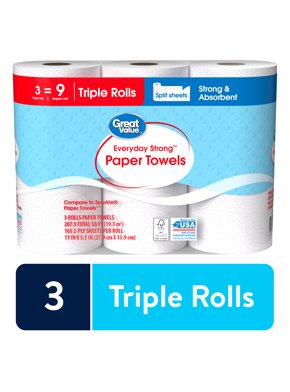 Great Value Paper Towels in Paper Towels - Walmart.com