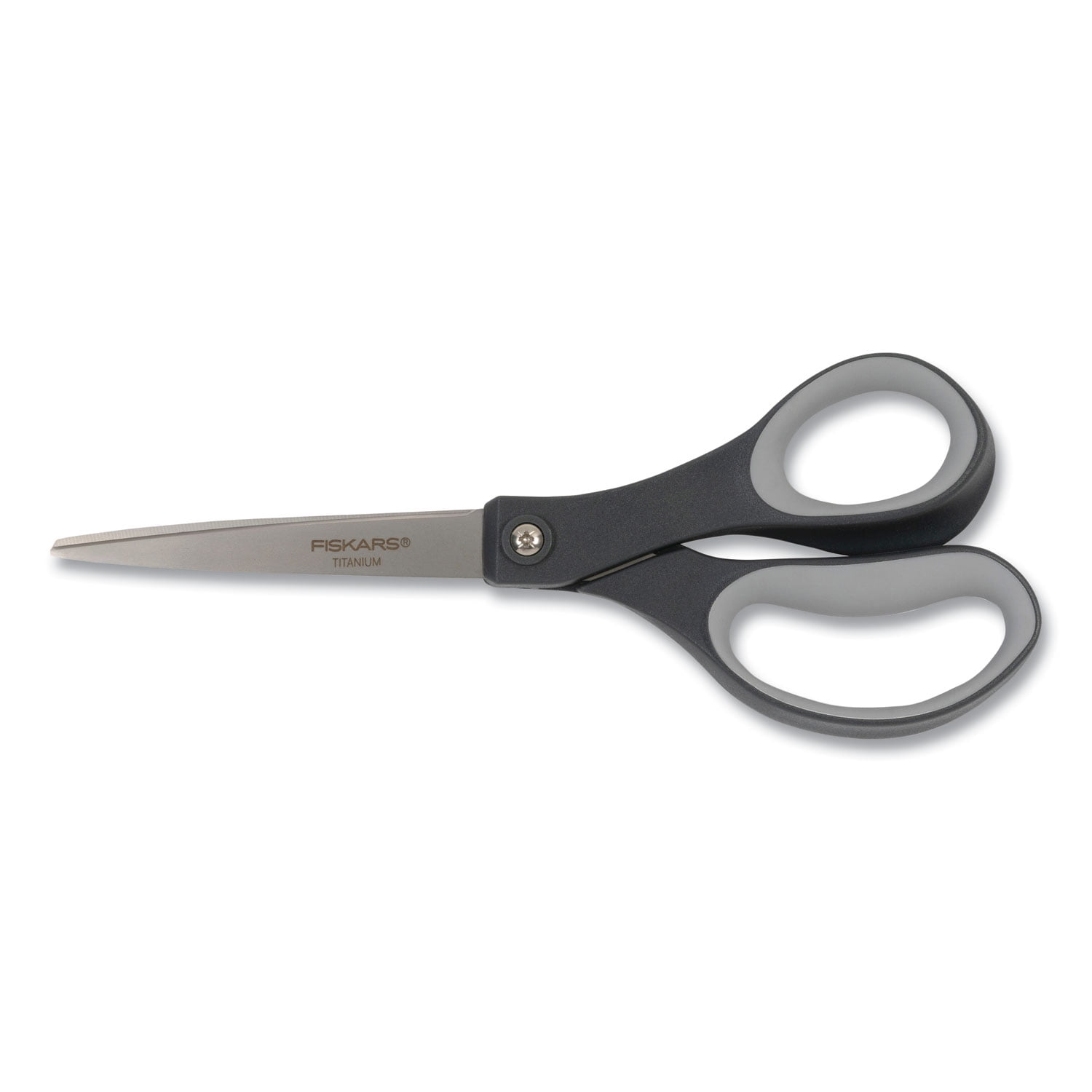 Everyday Titanium Softgrip Scissors, 8" Long, 3.1" Cut Length, Dark ...
