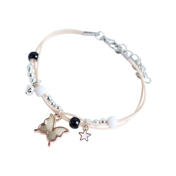 Everyday Wear Butterfly Hand Chain Elegant Adjustable Adjustable Length ...