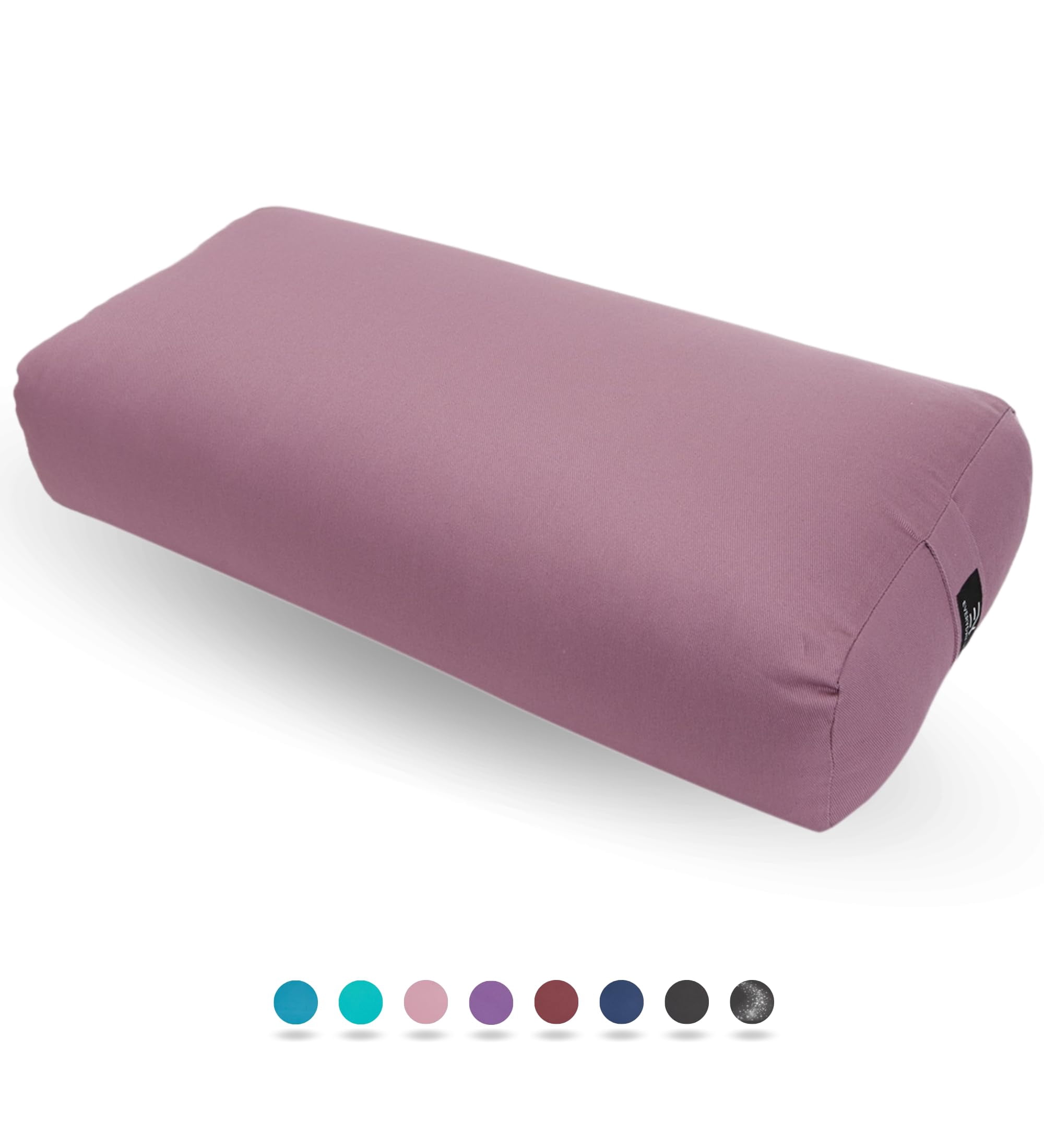 Everyday Yoga High-Impact Cotton Rectangular Bolster, Durable ...