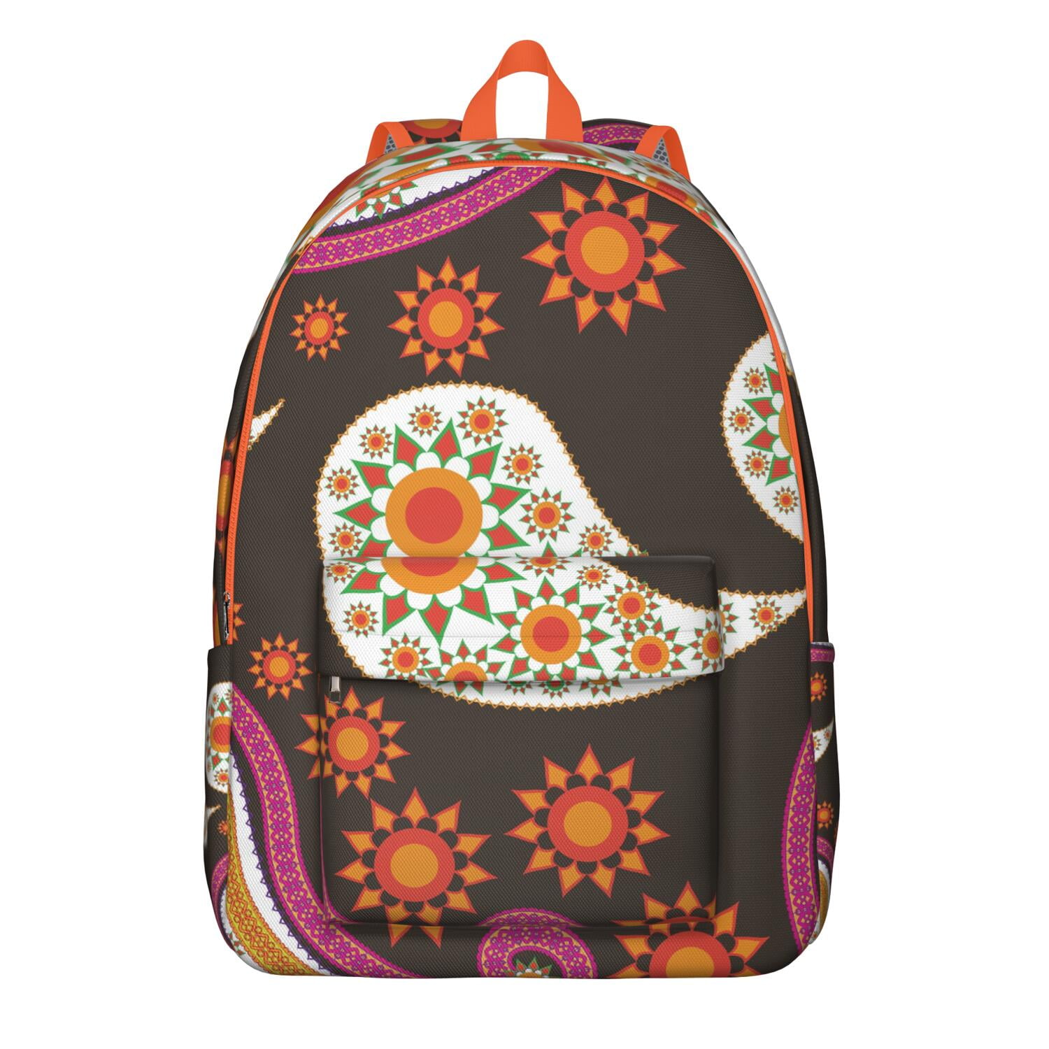 Everyday essential paisley backpack, boho inspired for university ...