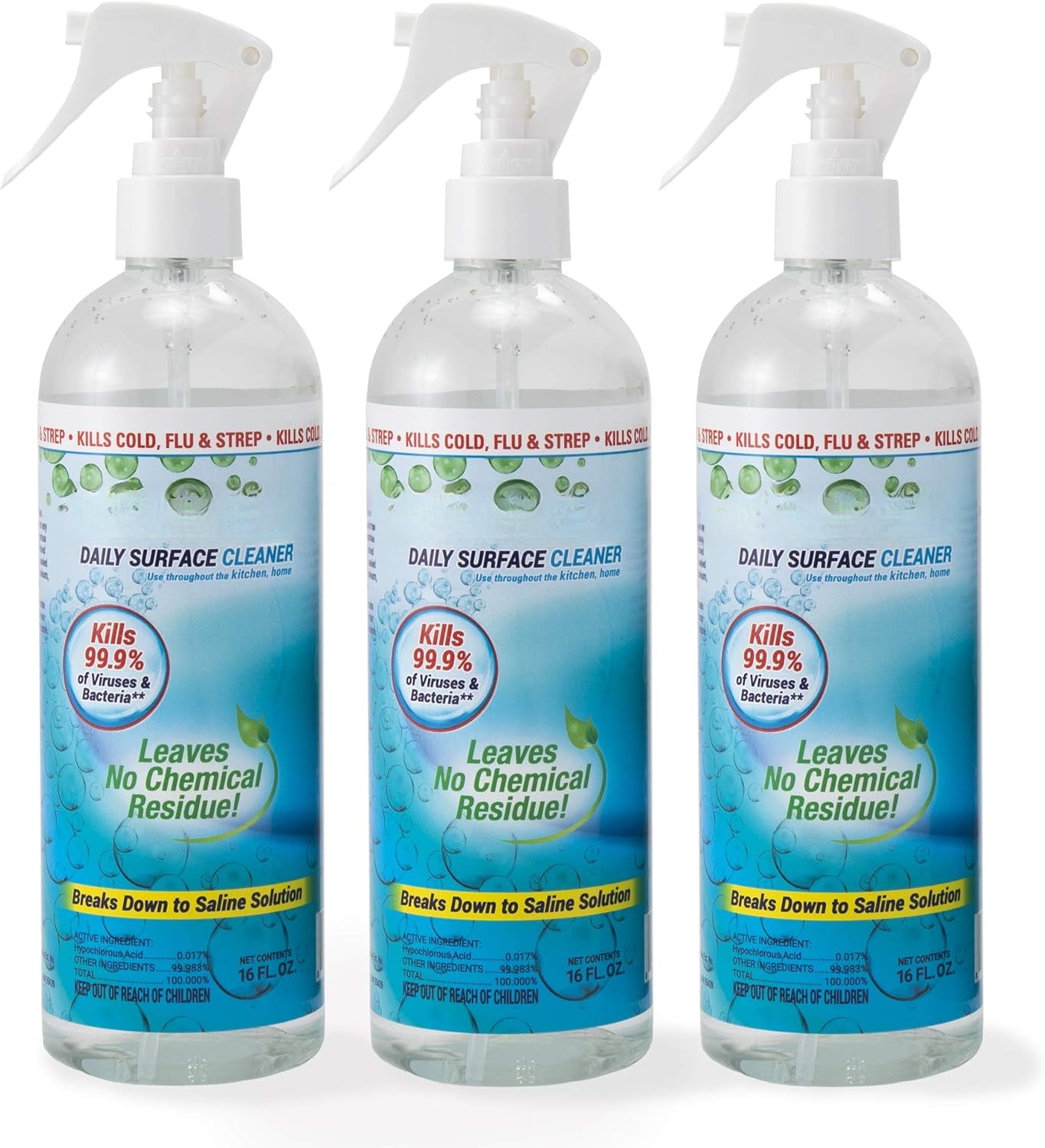 Everyday surface cleaner and pet-safe disinfectant that kills 99.9% of ...