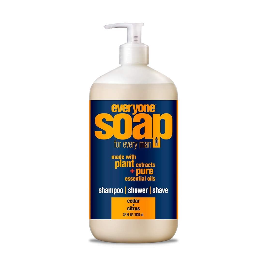 Everyone 3-in-1 Soap, Body STF9 Wash, Bubble Bath, Shampoo, 32 Ounce ...