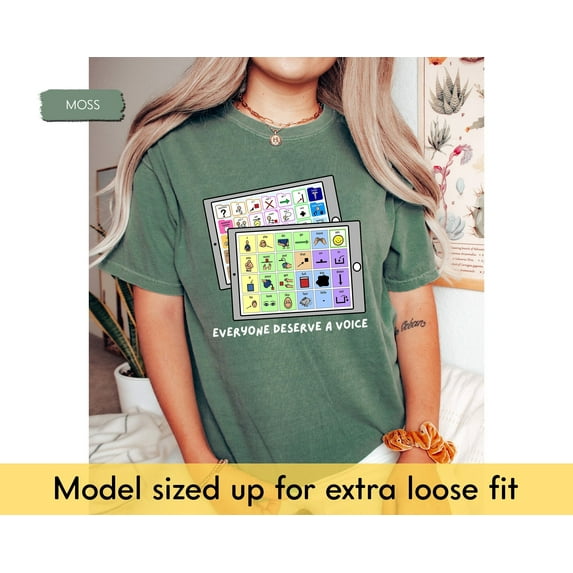 Everyone Deserves A Voice Shirt, AAC Shirt, Sped Teacher Shirt ...
