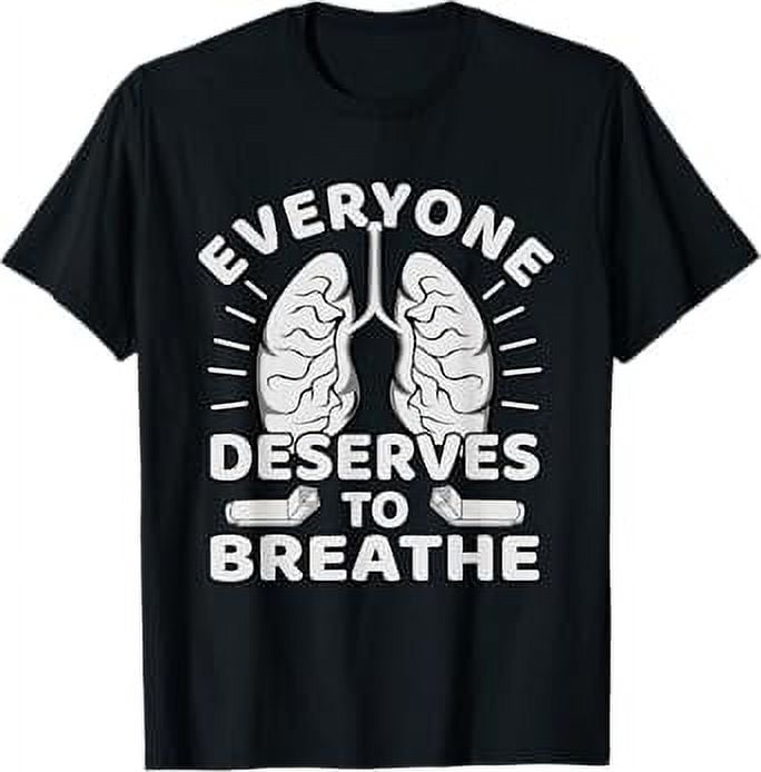 Everyone Deserves To Breathe Asthma Awareness Month Graphic T-Shirt ...