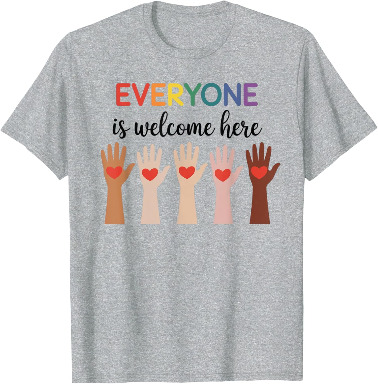 Everyone Is Welcome Here - Idaho Teacher Support Inclusivity Love ...