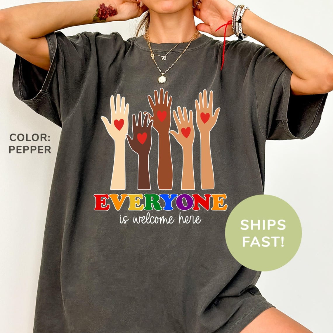 Everyone Is Welcome Shirt, Equality Shirt, Inclusion Shirt, Idaho ...