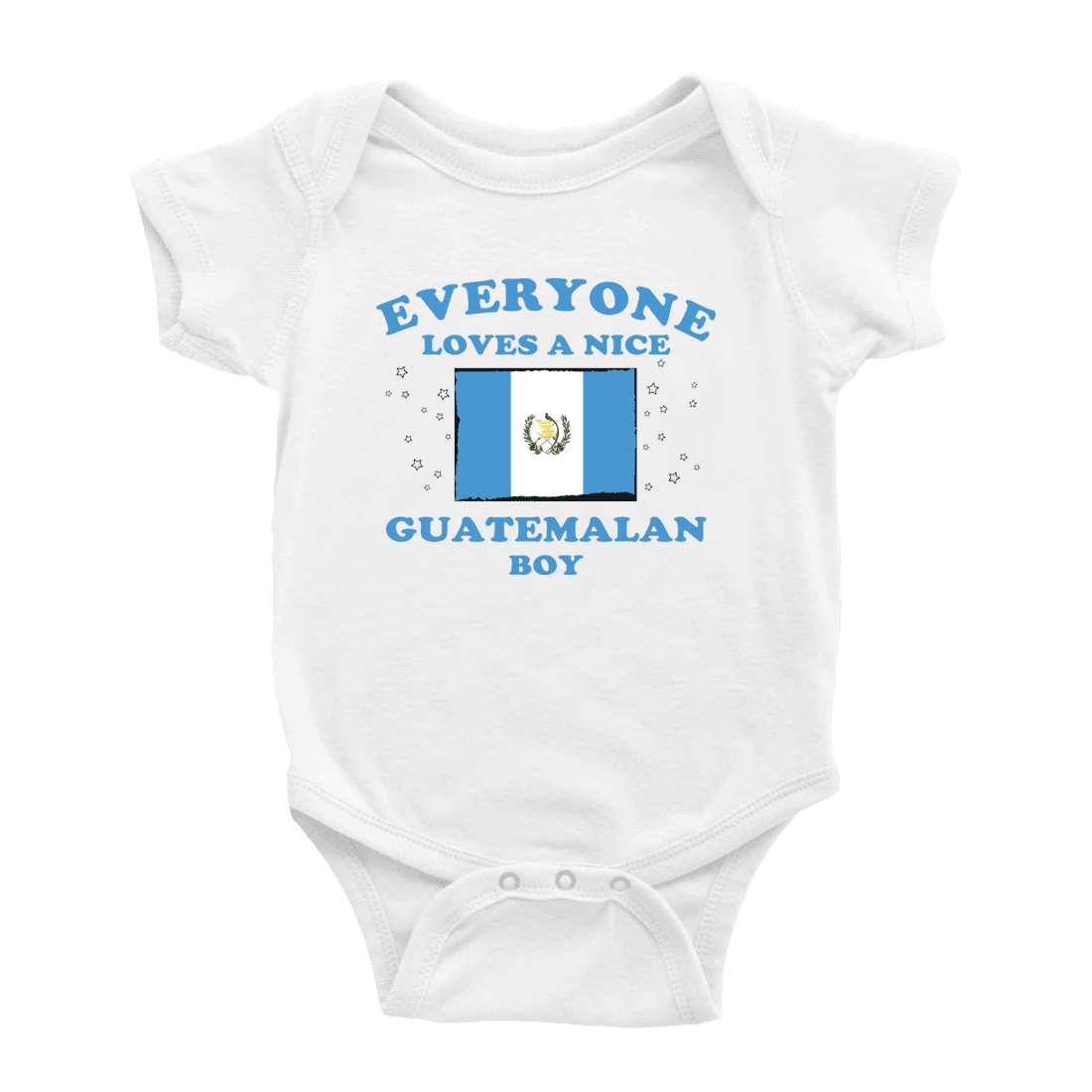 Everyone Loves a Nice Guatemalan Boy Baby Bodysuit Newborn Clothes ...