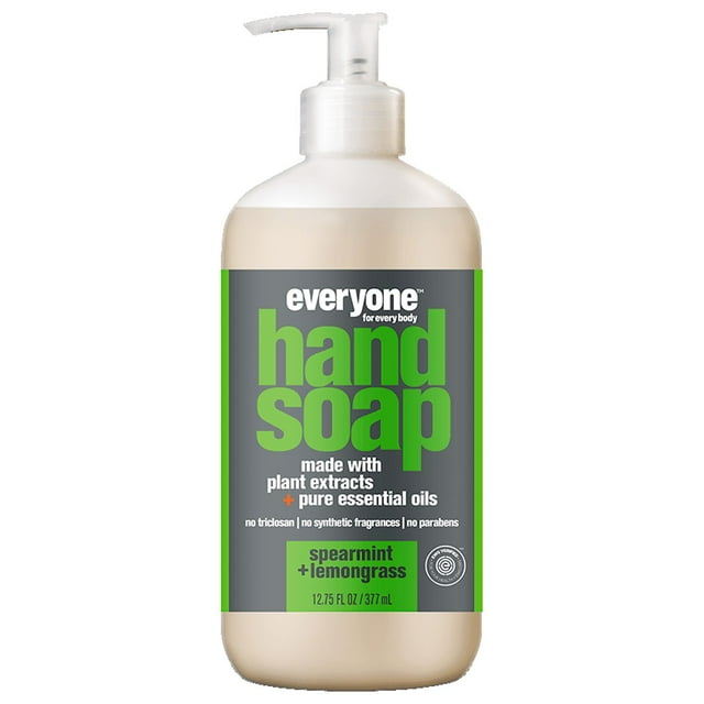 EO Everyone Triclosan-Free Hand Soap - Spearmint & Lemongrass (12.75 Oz ...