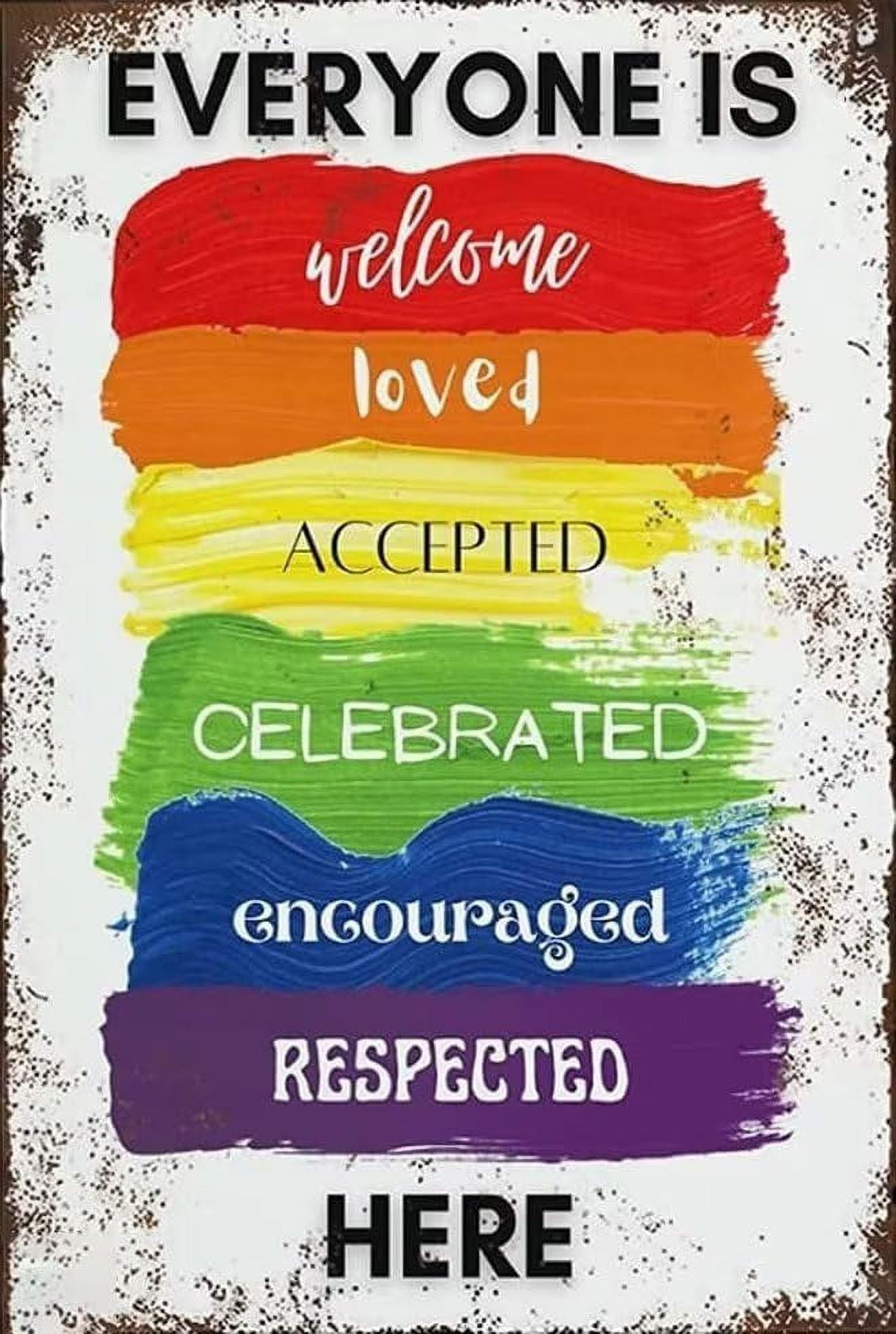 Everyone Is Welcome Here Diamond Painting Kits For Adults,Classroom ...