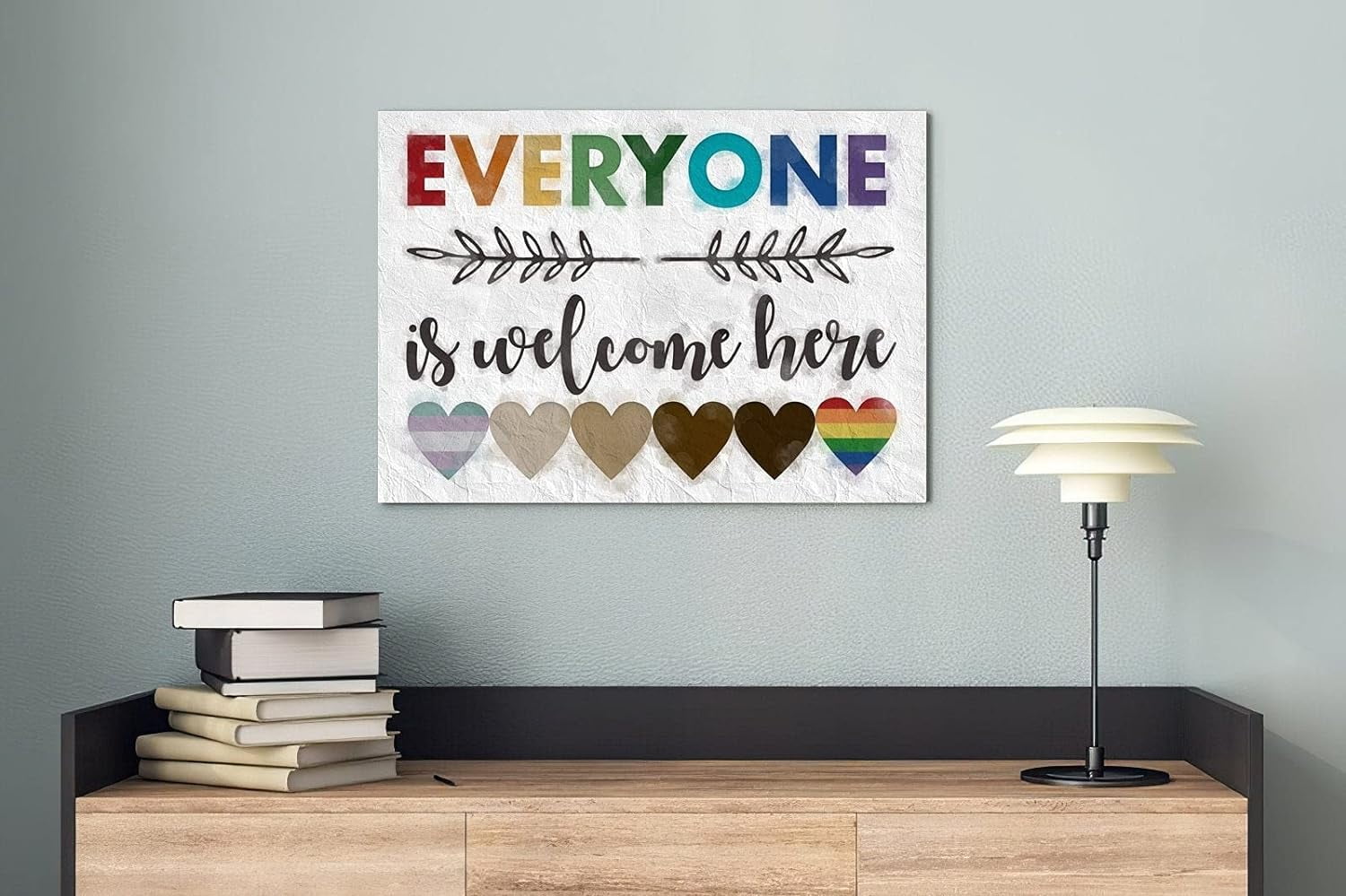 Everyone is Welcome Here Poster Classroom Poster Poster Diversity ...