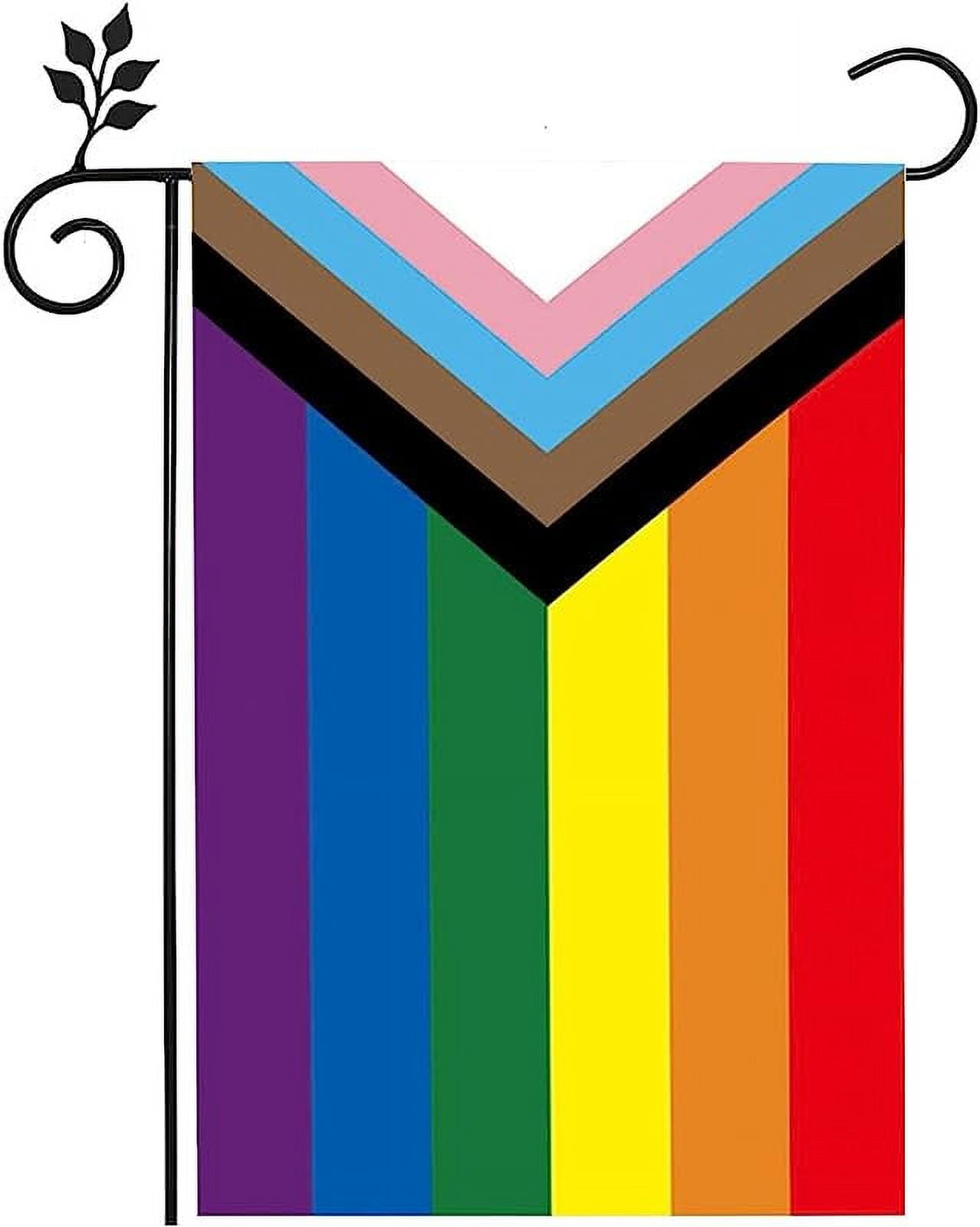 Everyone Is Welcome Here LGBT Garden Flag 12x18 Inch, Double Sided ...