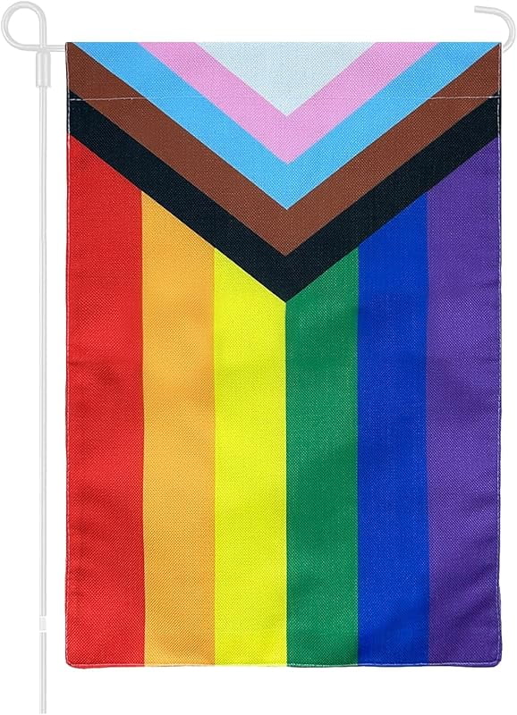 Everyone is Welcome Here Pride Garden Flag 12x18 Inches Outdoor, Small ...