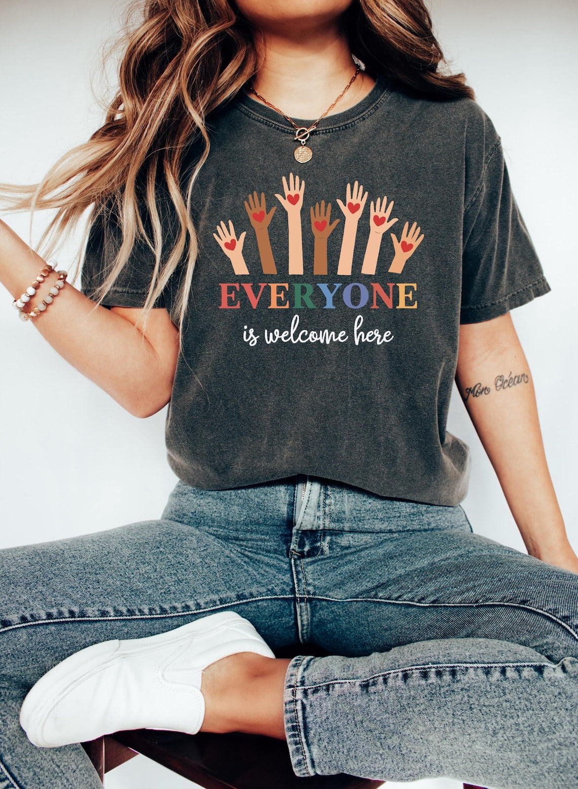 Everyone Is Welcome Here Shirt, Teacher Shirt, Idaho Teacher, Teacher ...