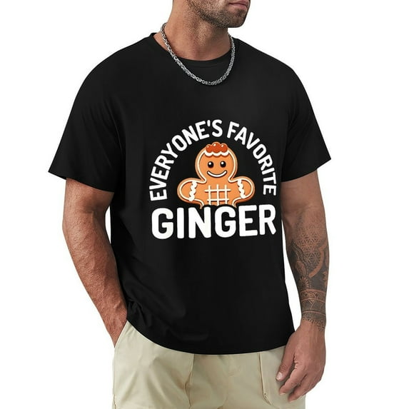 Everyone’s Favorite Ginger Men's Cotton HD Print Short Sleeve T-Shirt ...
