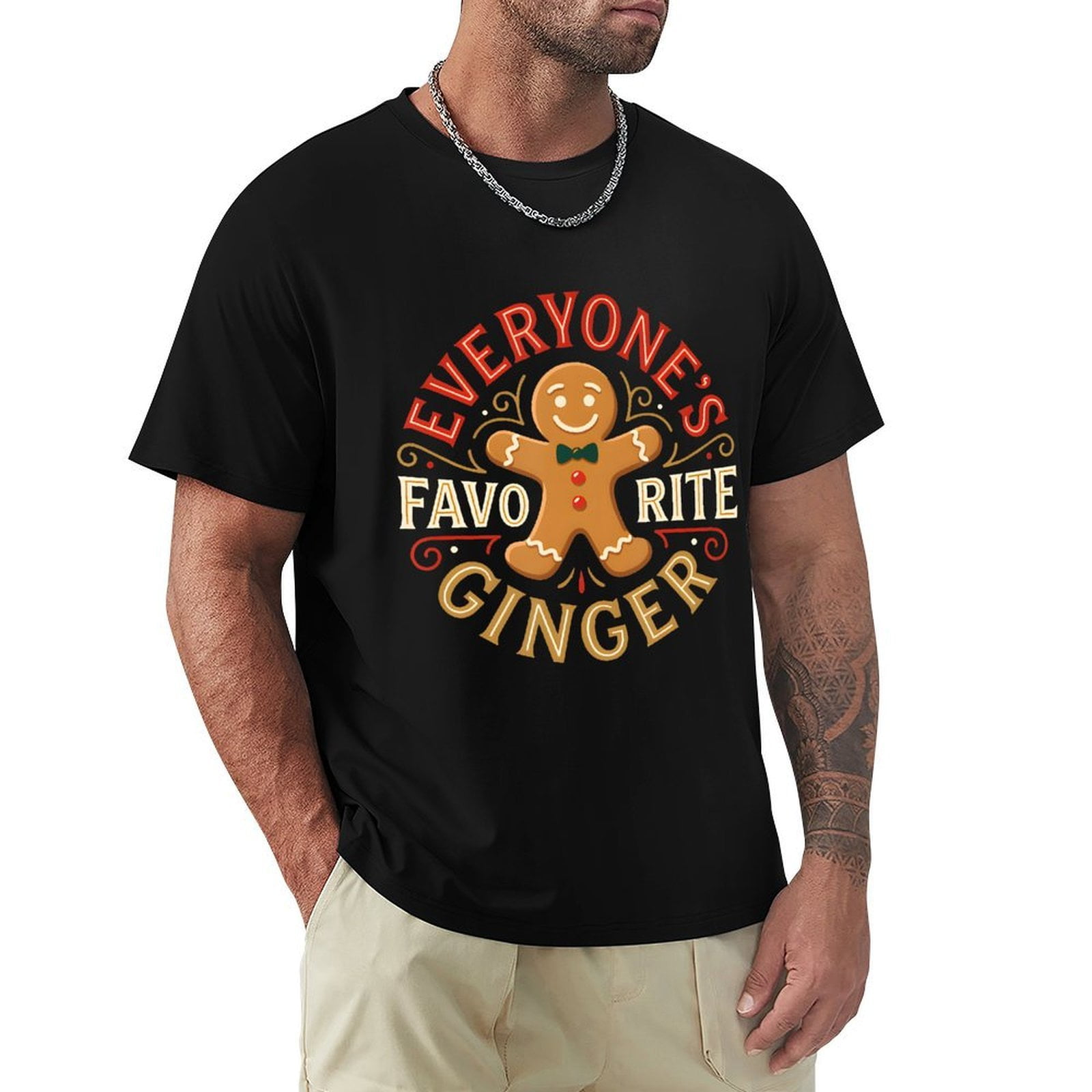 Everyone’s Favorite Ginger Men's Cotton HD Print Short Sleeve T-Shirt ...