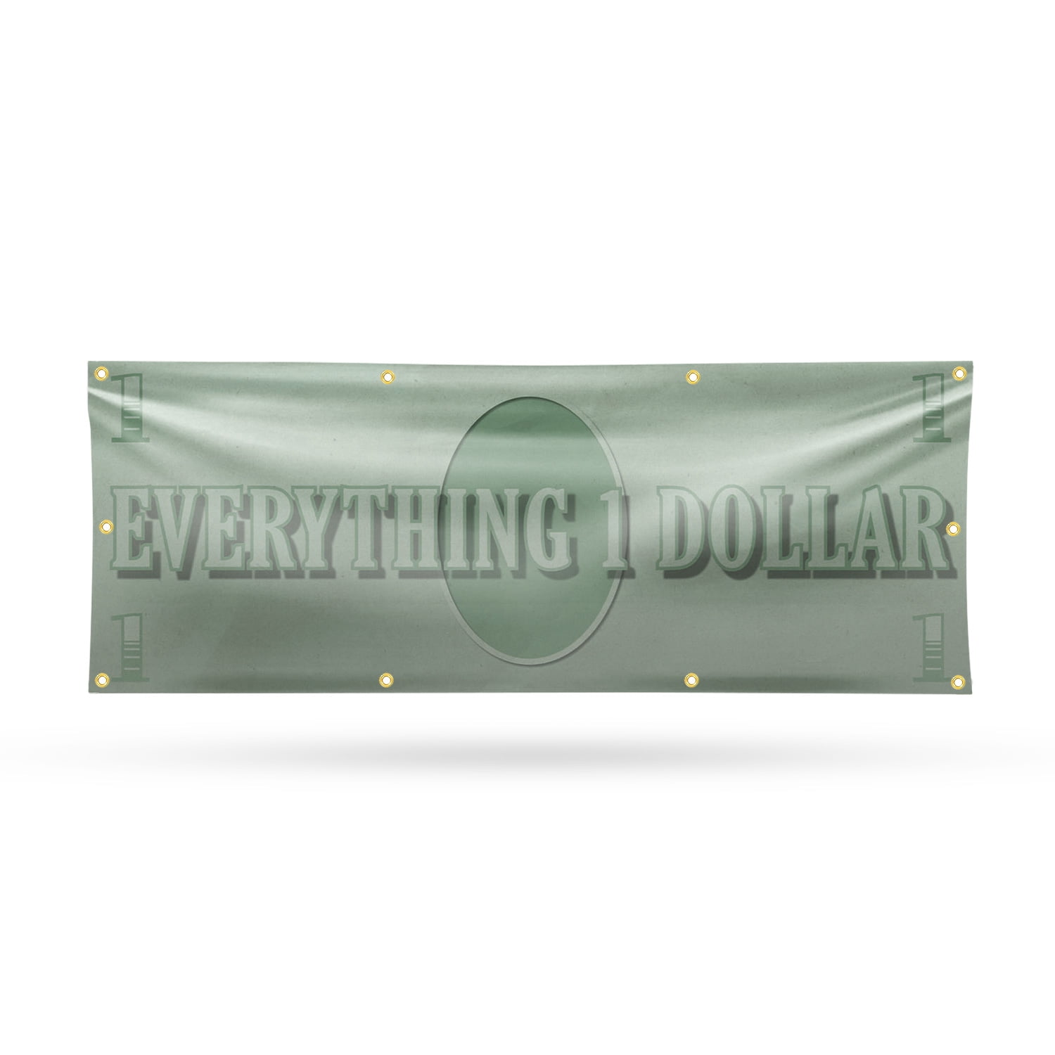 Everything 1 Dollar Banner Sign 36 Inch x 96 Inch | 13 oz Vinyl with ...