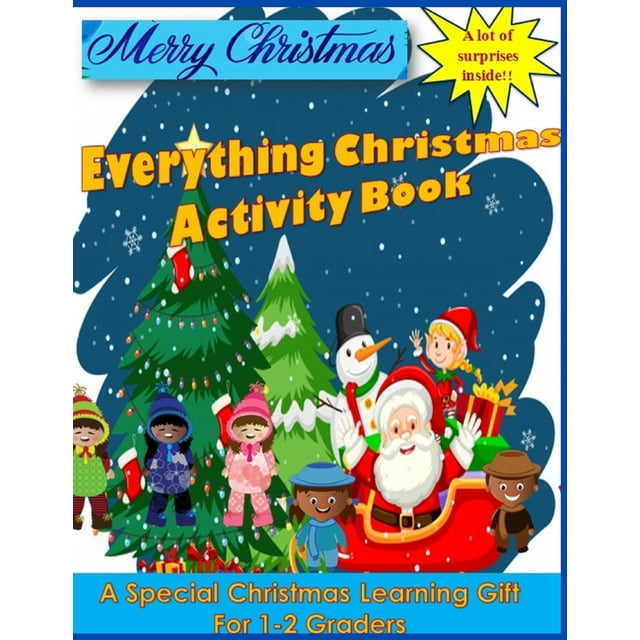 Everything Christmas Activity Book : A Special Christmas Learning Gift ...