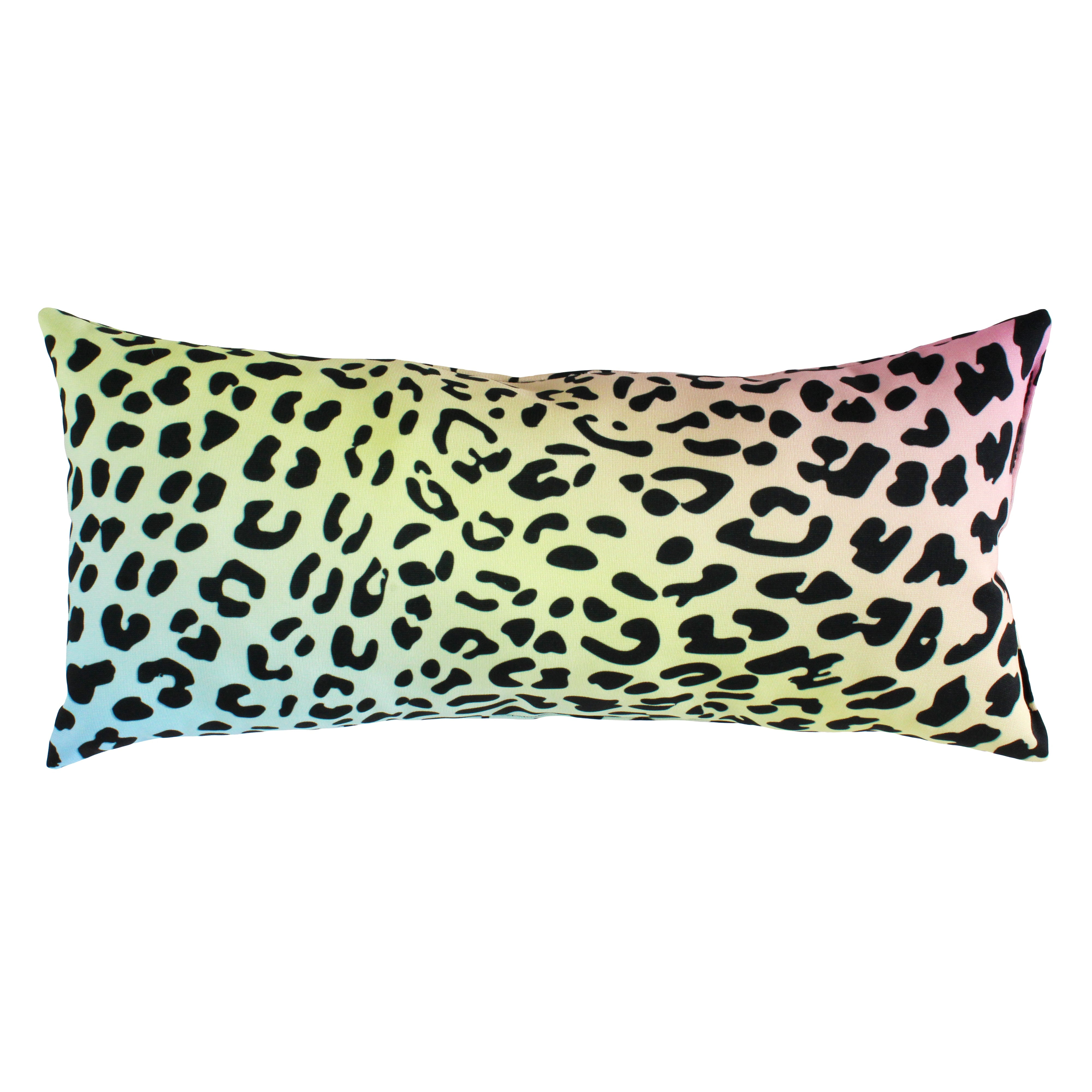 Everything Comfy Leopard Print Decorative Pillow, 16x6 Inch, Pastel ...