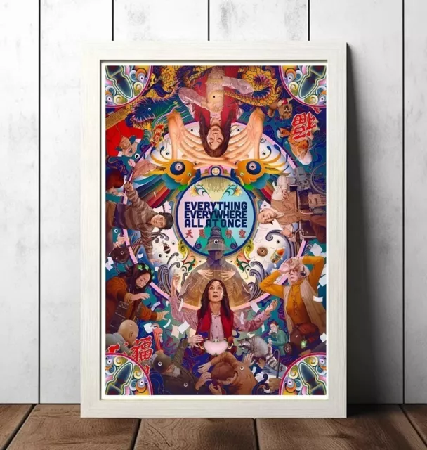 Everything Everywhere All At Once (2022) Movie Film Poster Poster ...