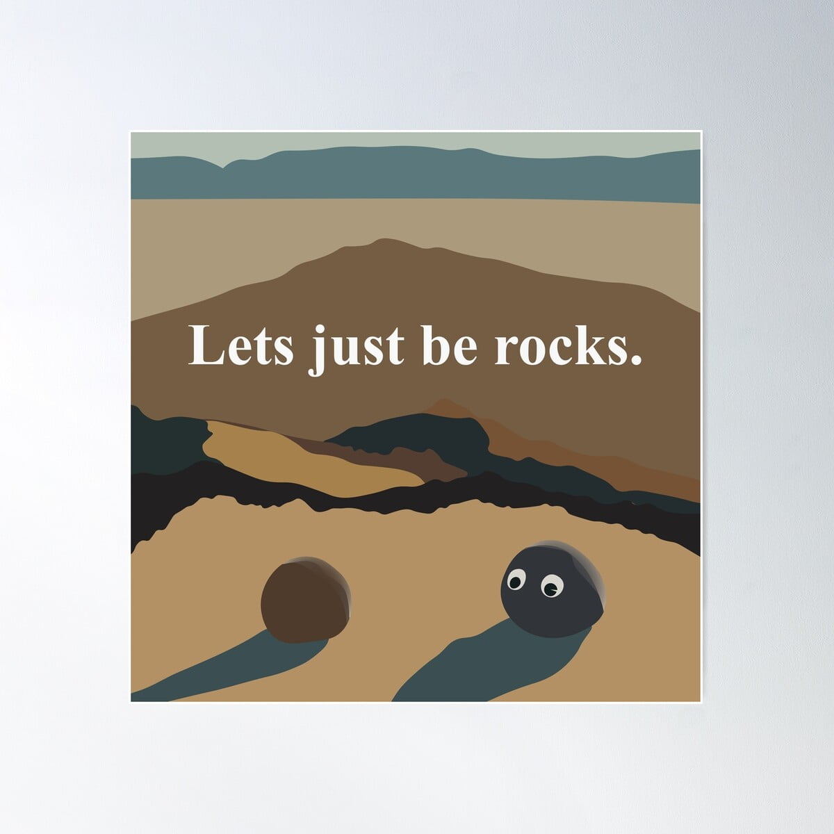 Everything Everywhere All At Once Rocks Merch | T-Shirt Sticker Poster ...