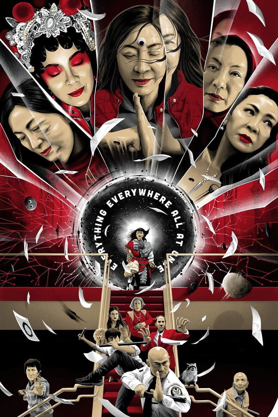 Everything Everywhere All at Once (2022) Poster 24x36 - Multiverse ...