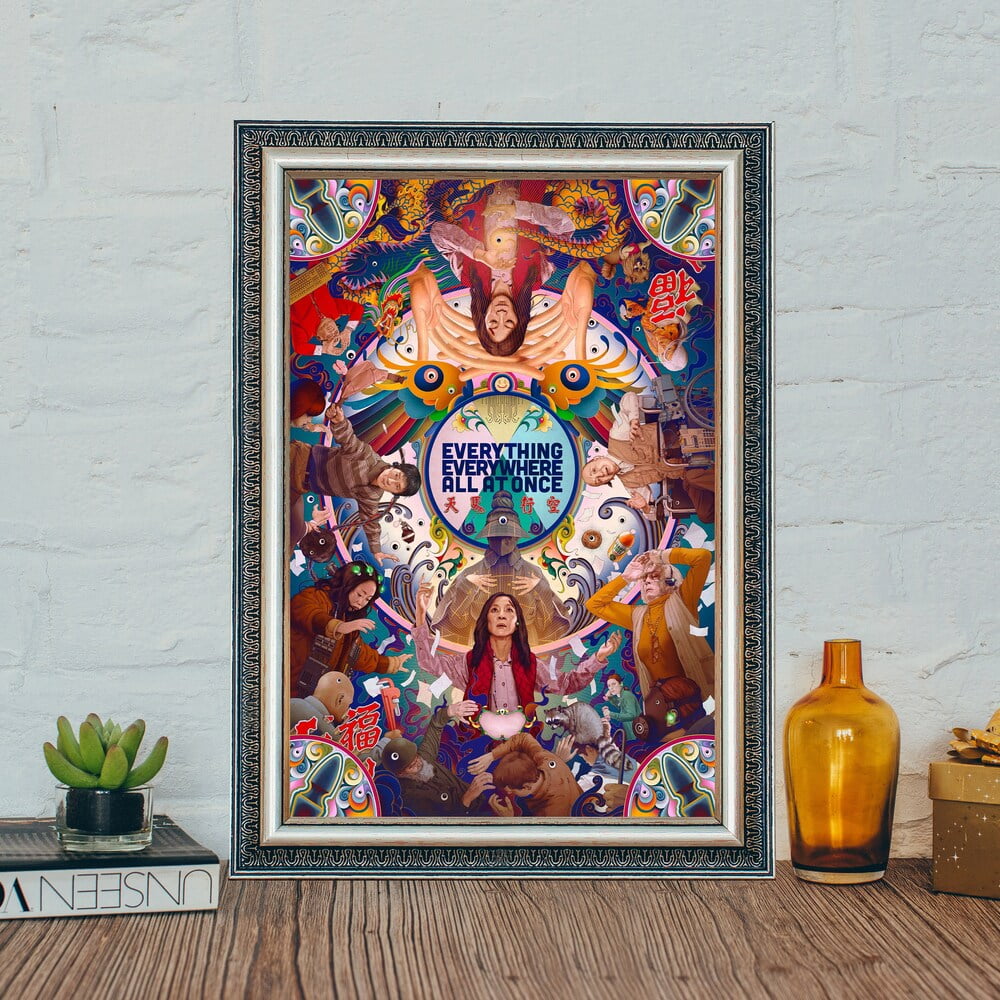 Everything Everywhere All at Once Movie Poster, Classic Movie Poster ...