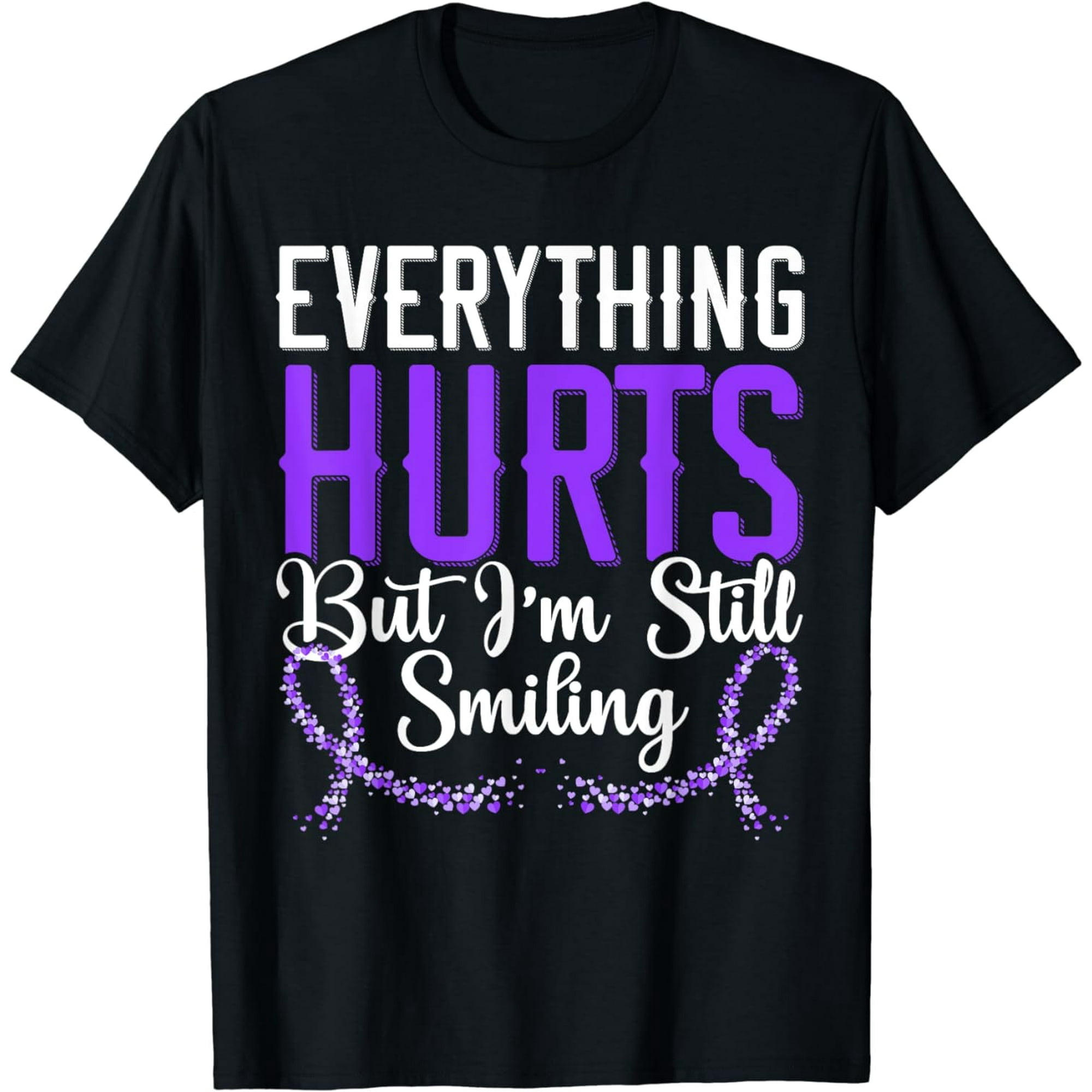 Everything Hurts But I'm Still Smiling Lupus Awareness T-Shirt ...